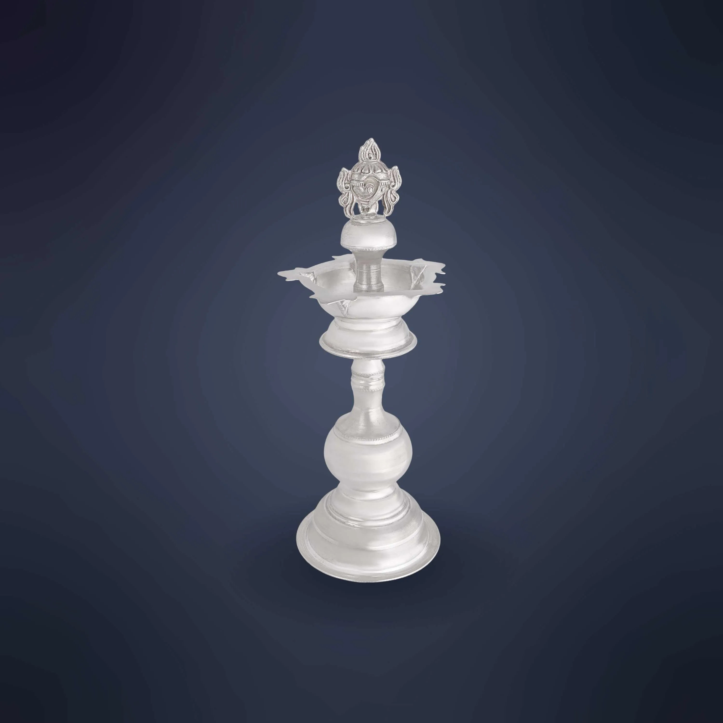 Classic deatiled Silver Lamp