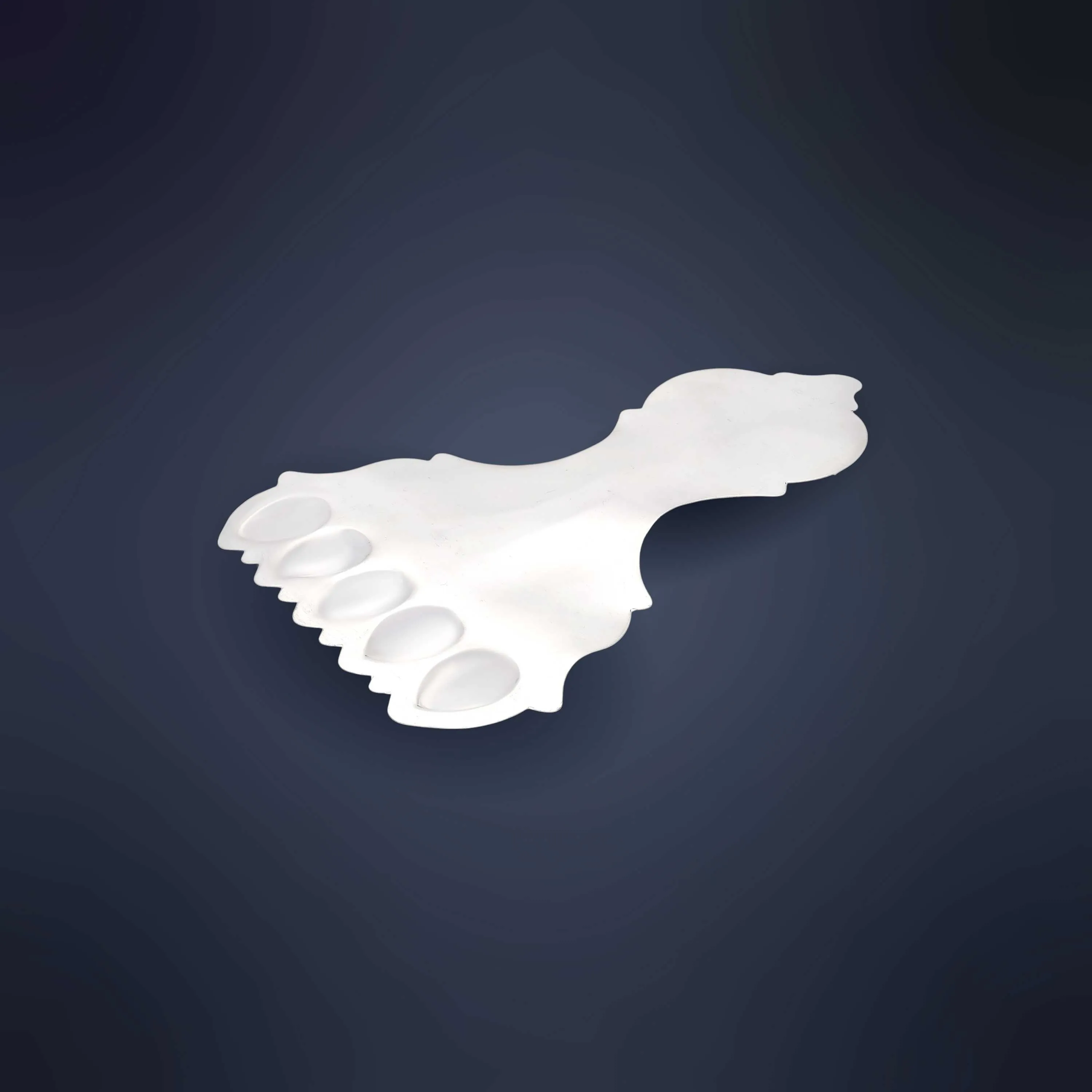 Traditionally Crafted Silver Arathi For Pooja