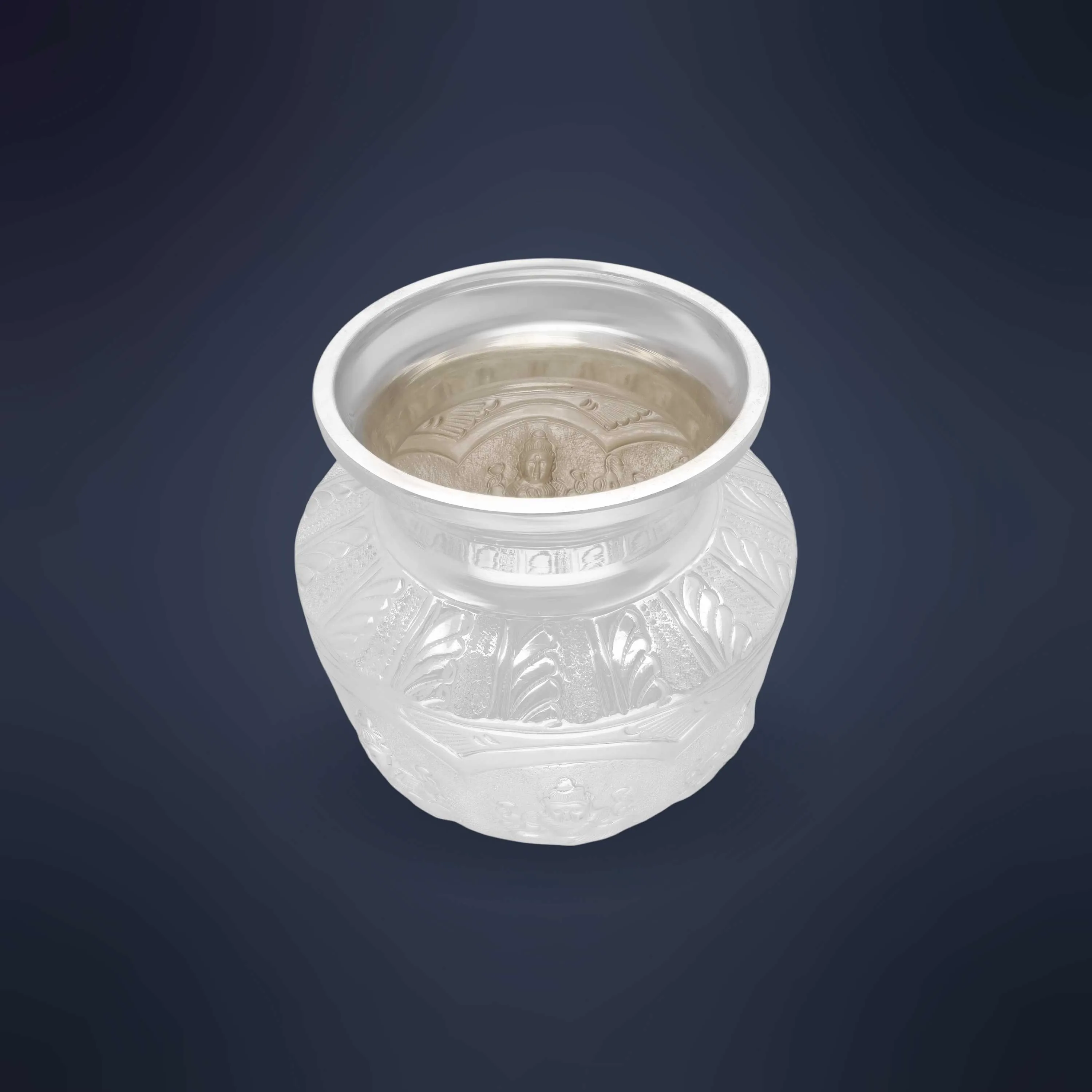 Classic Finely Detailed And Crafted Silver Astalakshmi Chombu