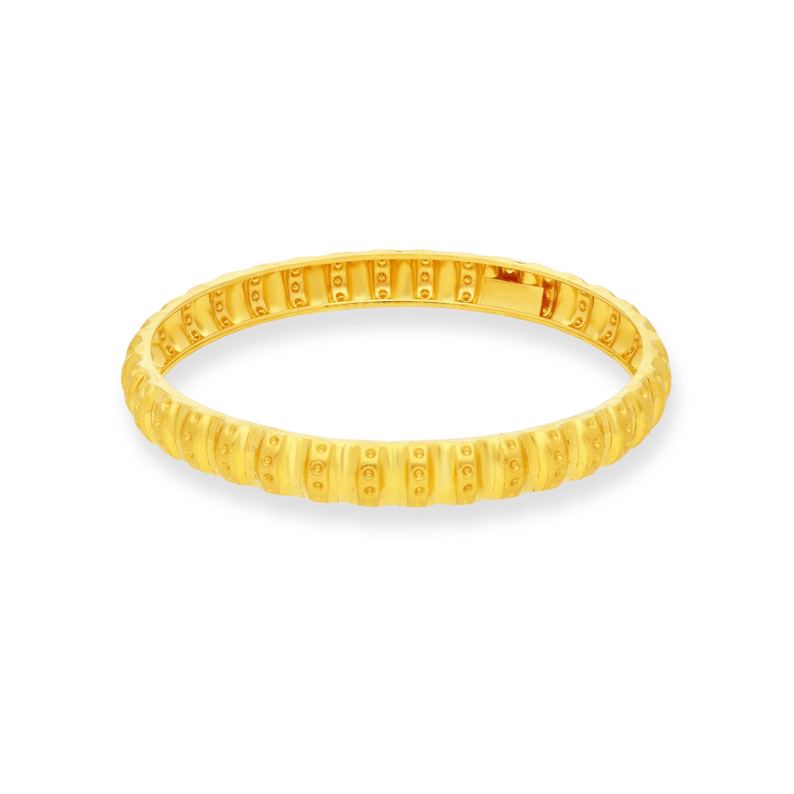 Traditionally Crafted Kerala Pattern 22KT Gold Bangles