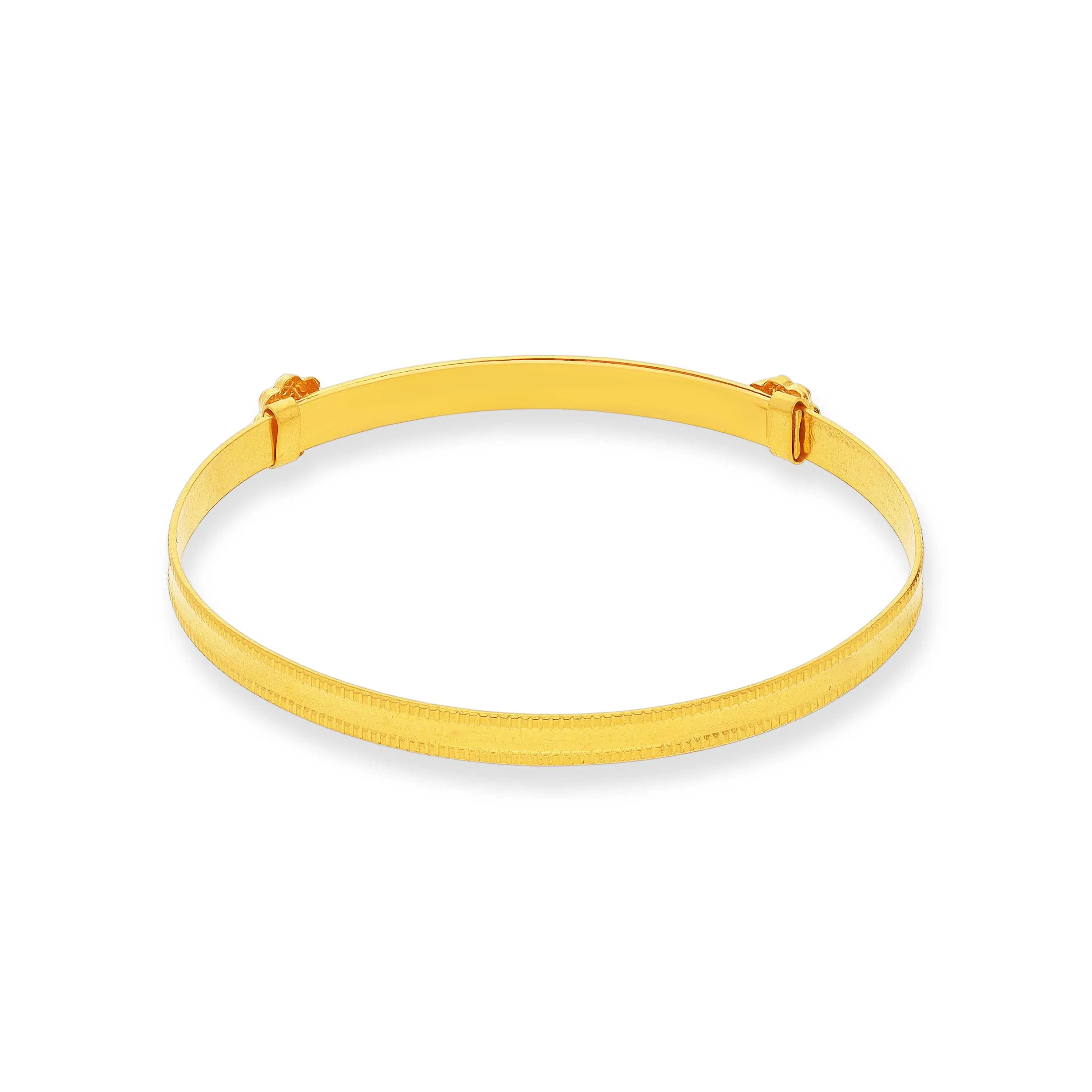 Gorgeously Detailed 22KT Gold Bangle