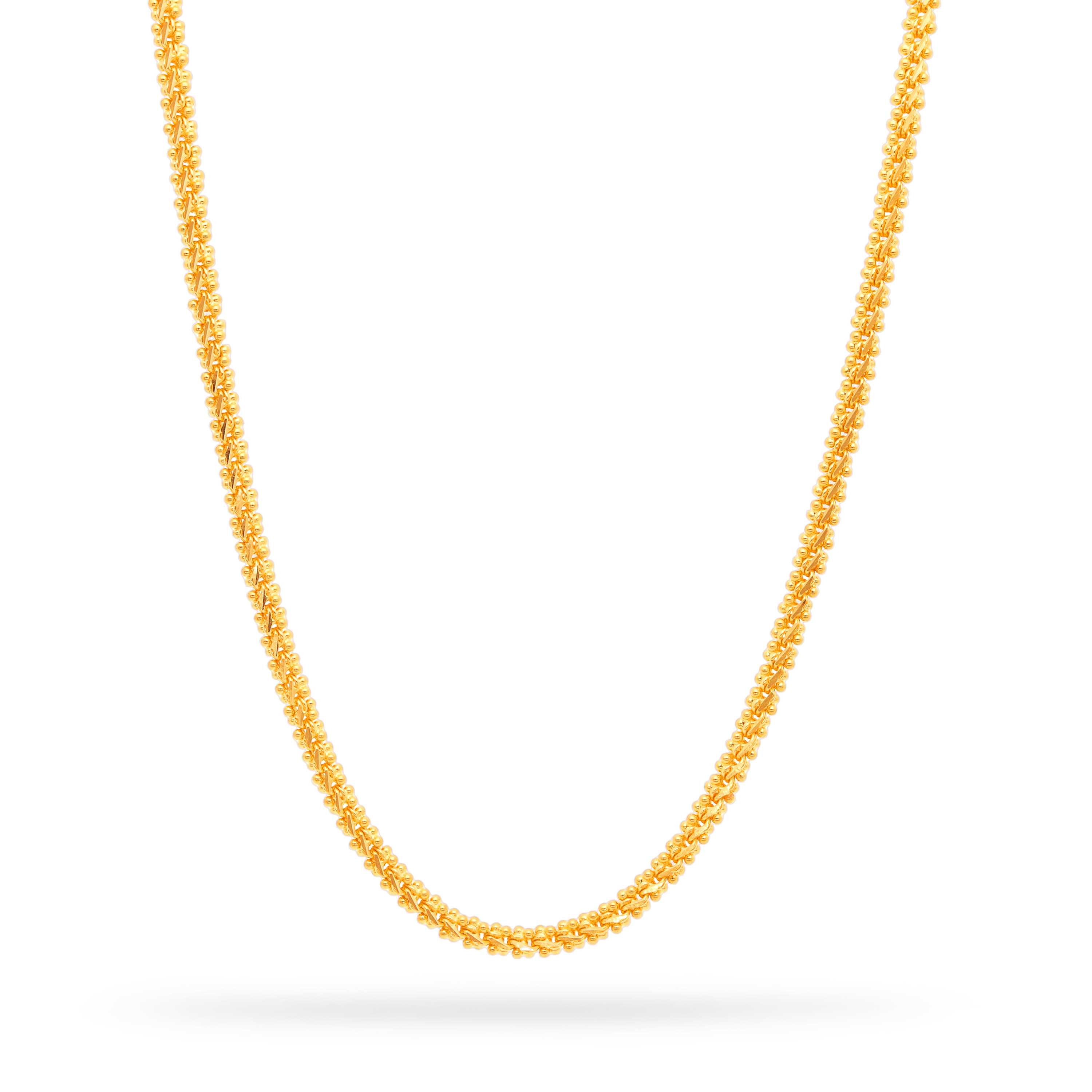Beautifully Crafted 22KT Gold Chain
