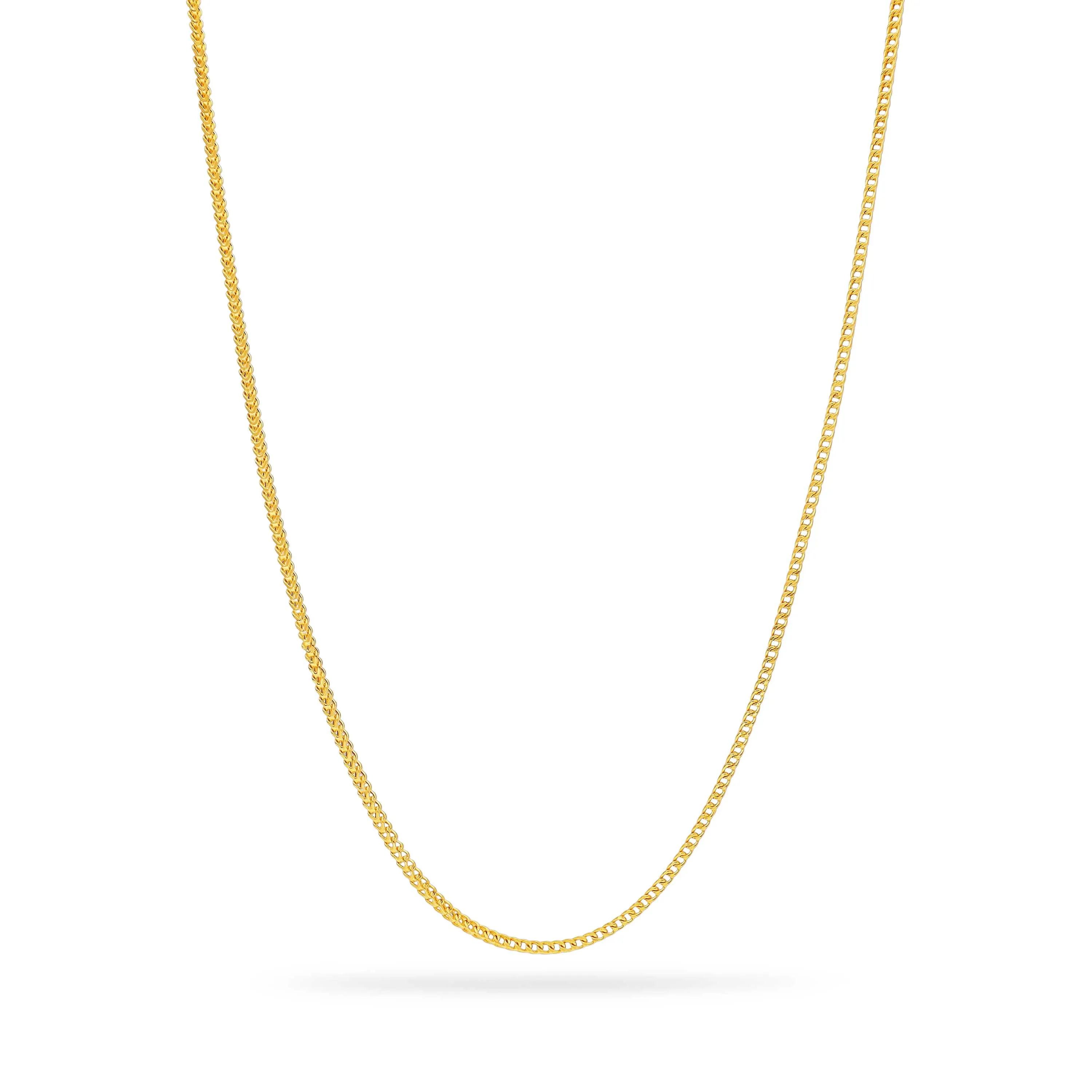 Detailed And Crafted 22KT Gold Chain