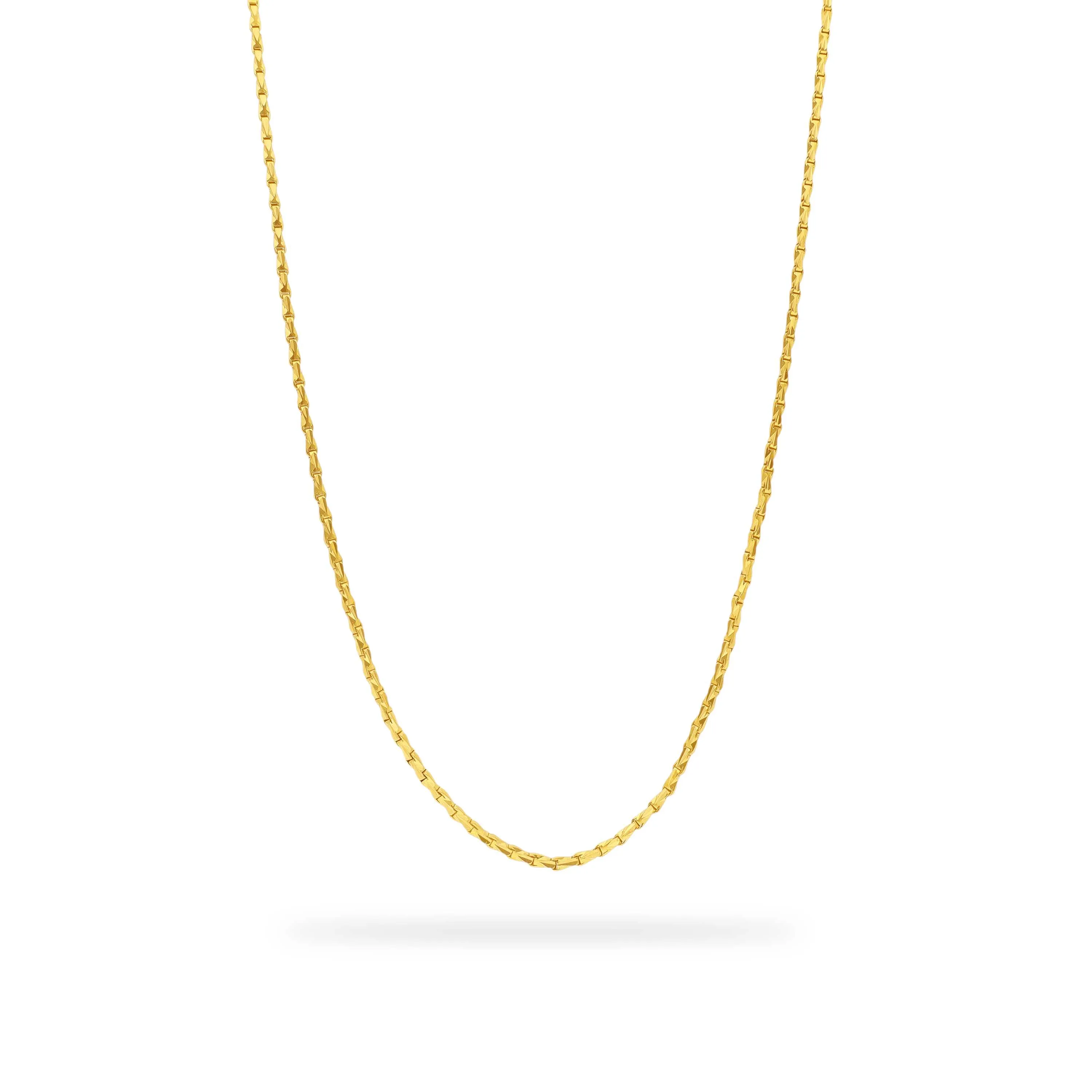 Classic Finely Detailed And Crafted 22KT Gold Chain