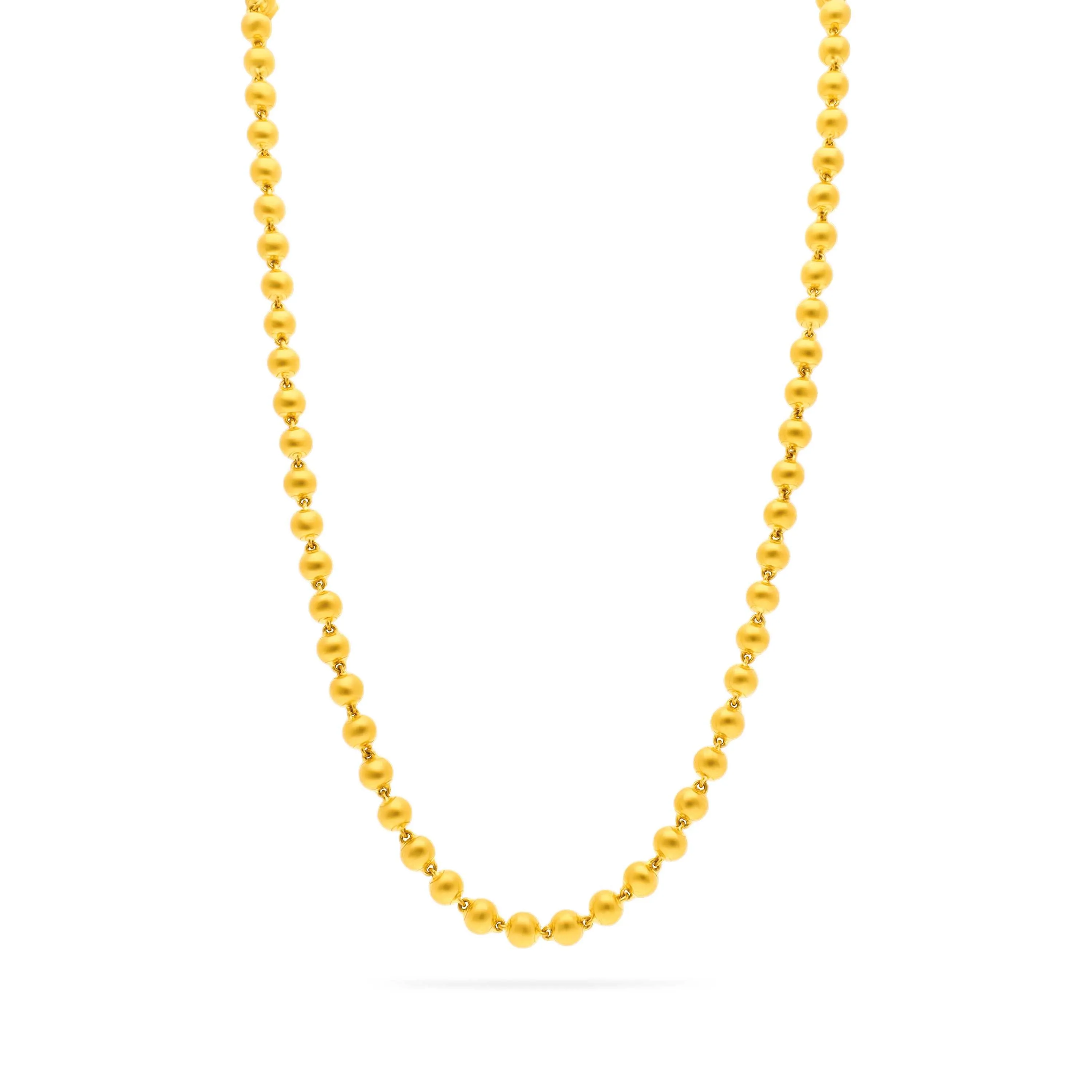 Traditionally Crafted And Detailed 22KT Gold Manimala