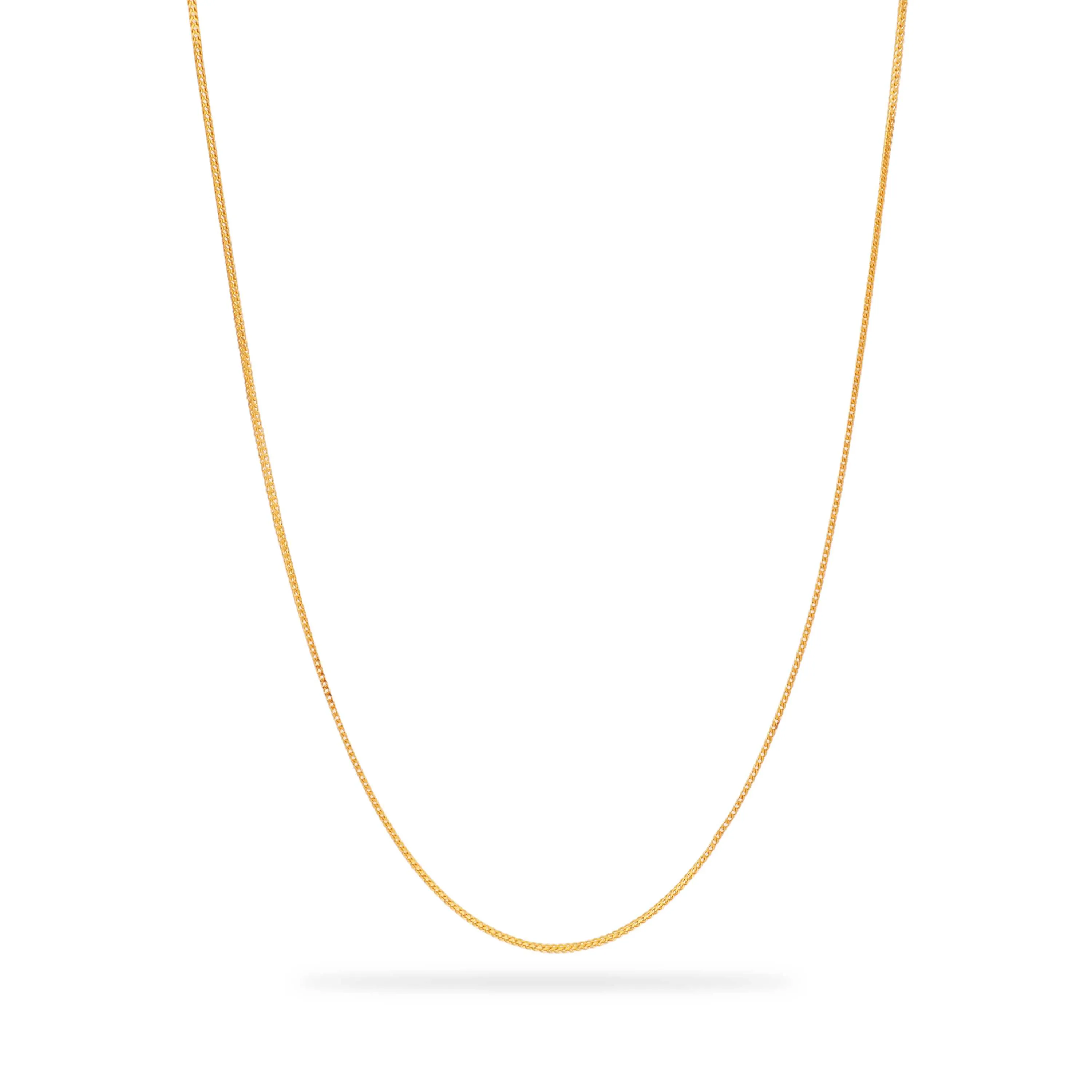 Classic Finely Detailed And Crafted 22KT Gold Chain