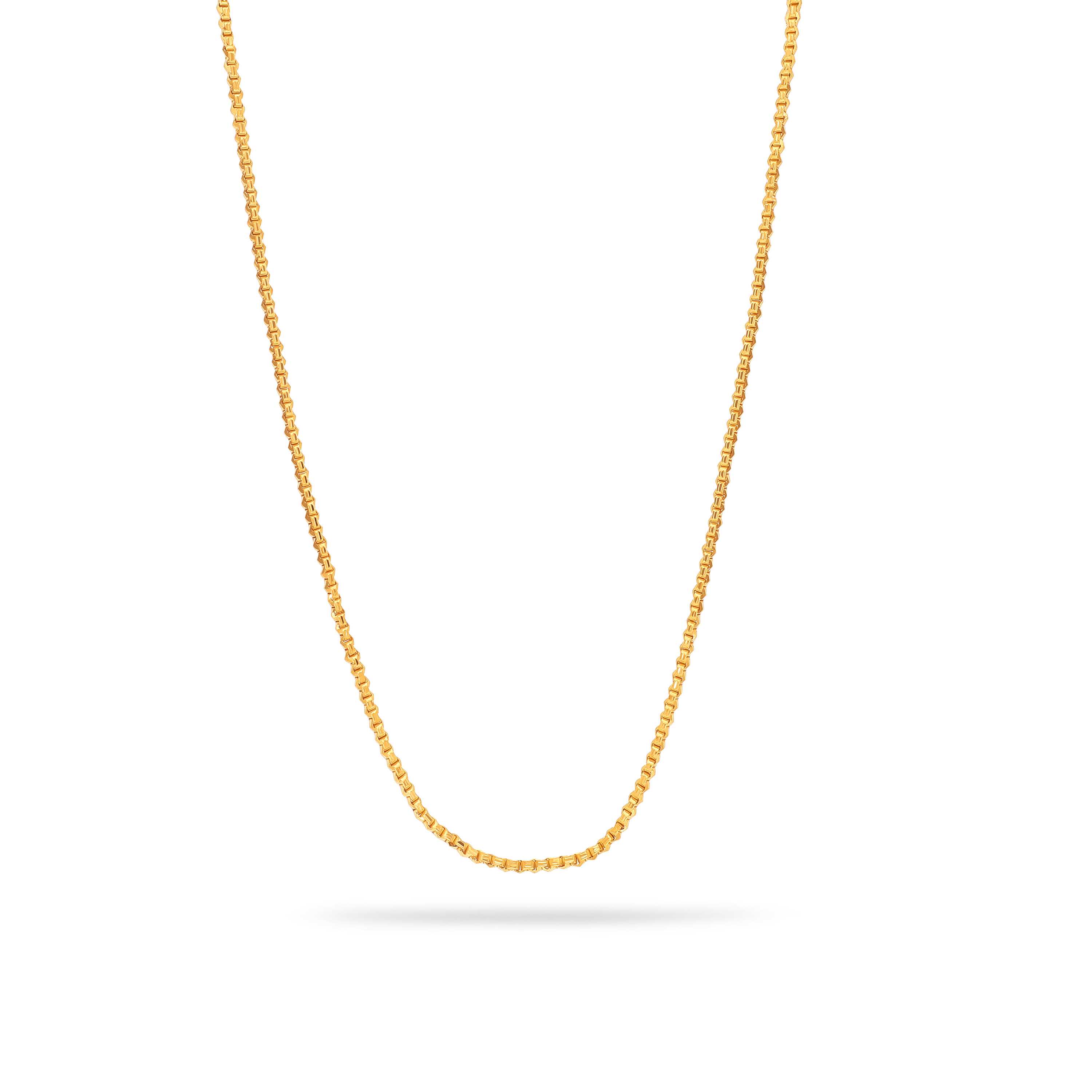 One Of Its Kind Finely Detailed 22KT Gold Battani Chain