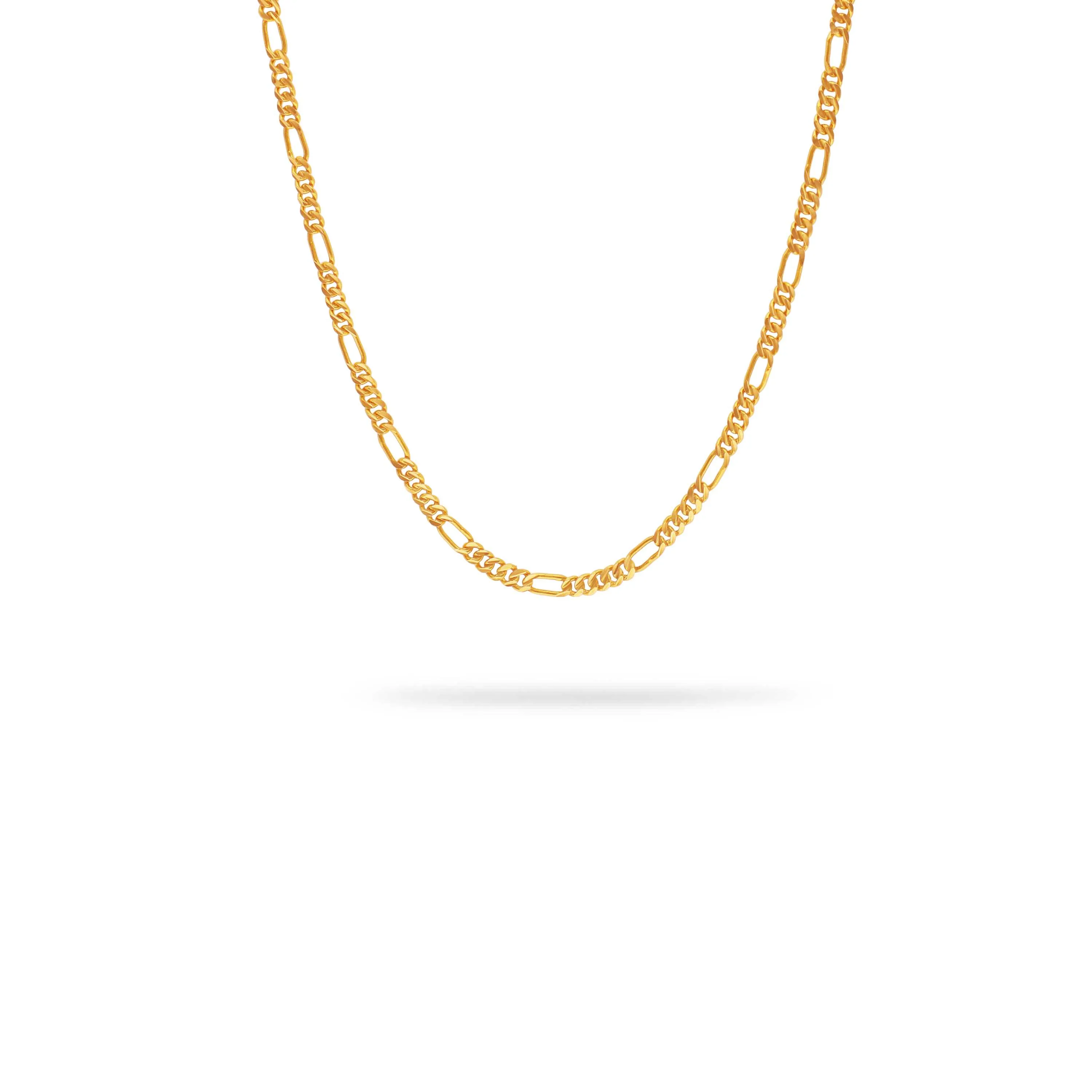Classic Finely Detailed And Crafted 22KT Gold Chain