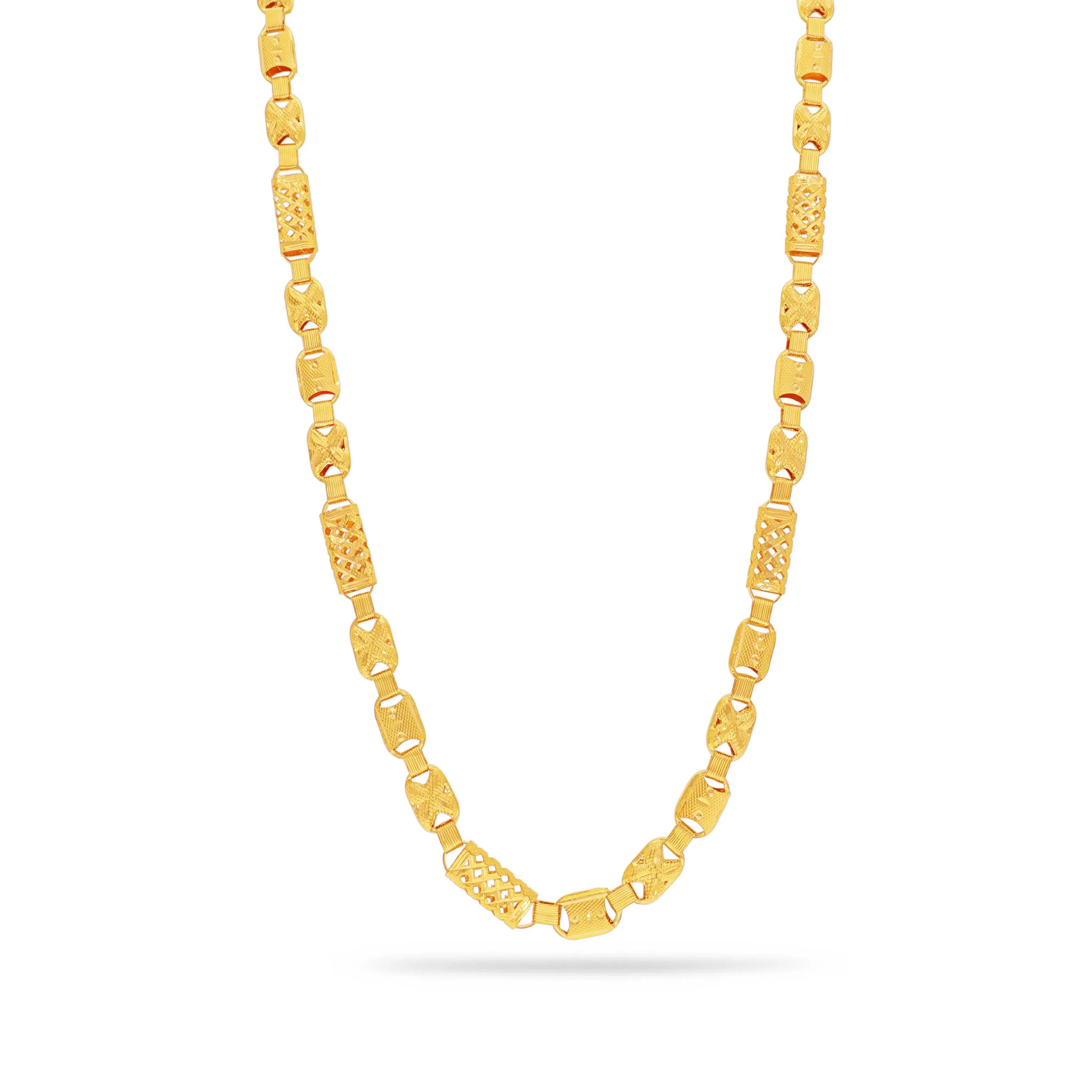 Gorgeously Detailed 22KT Gold Chain