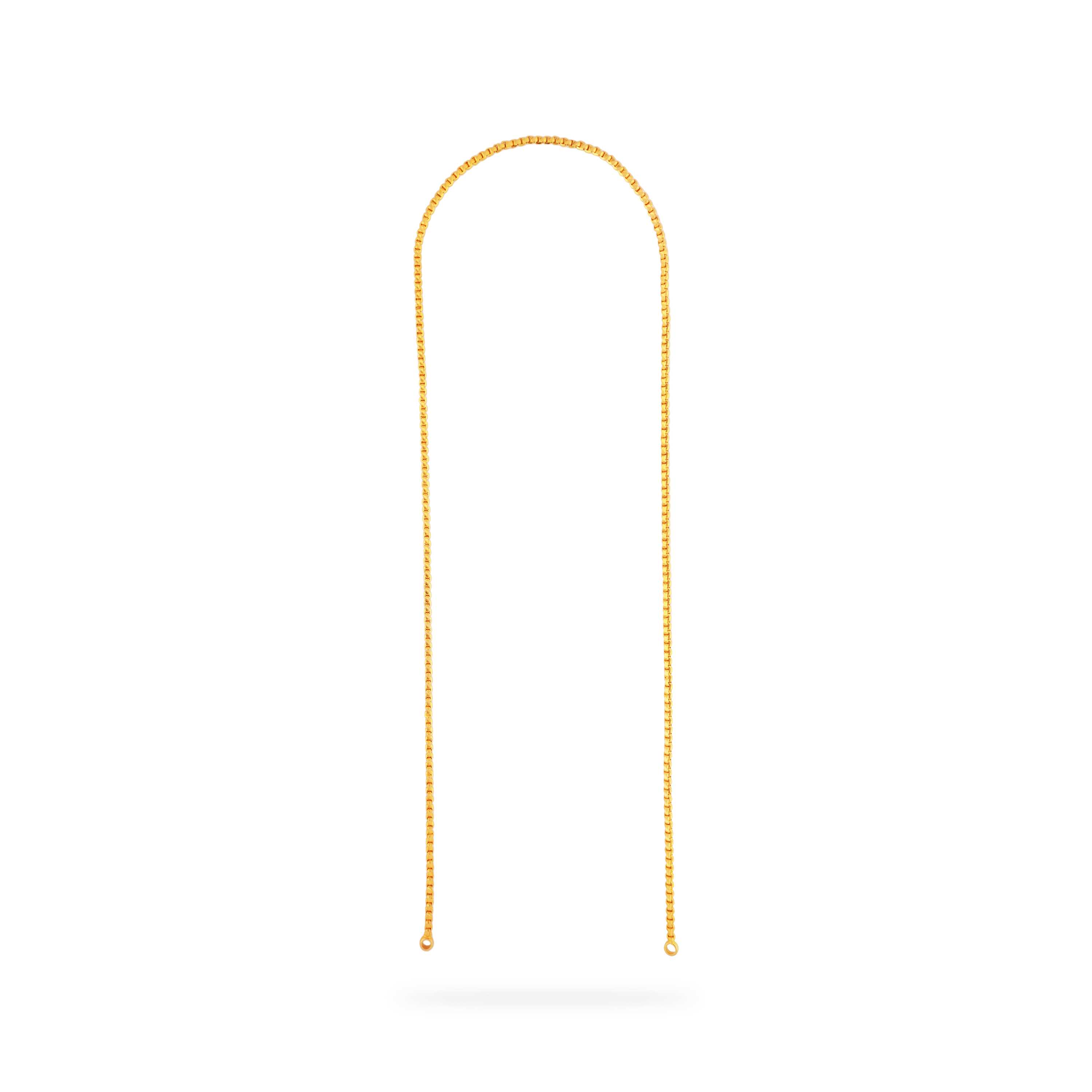 Traditionally Crafted Casual Wear 22KT Gold Battani Chain