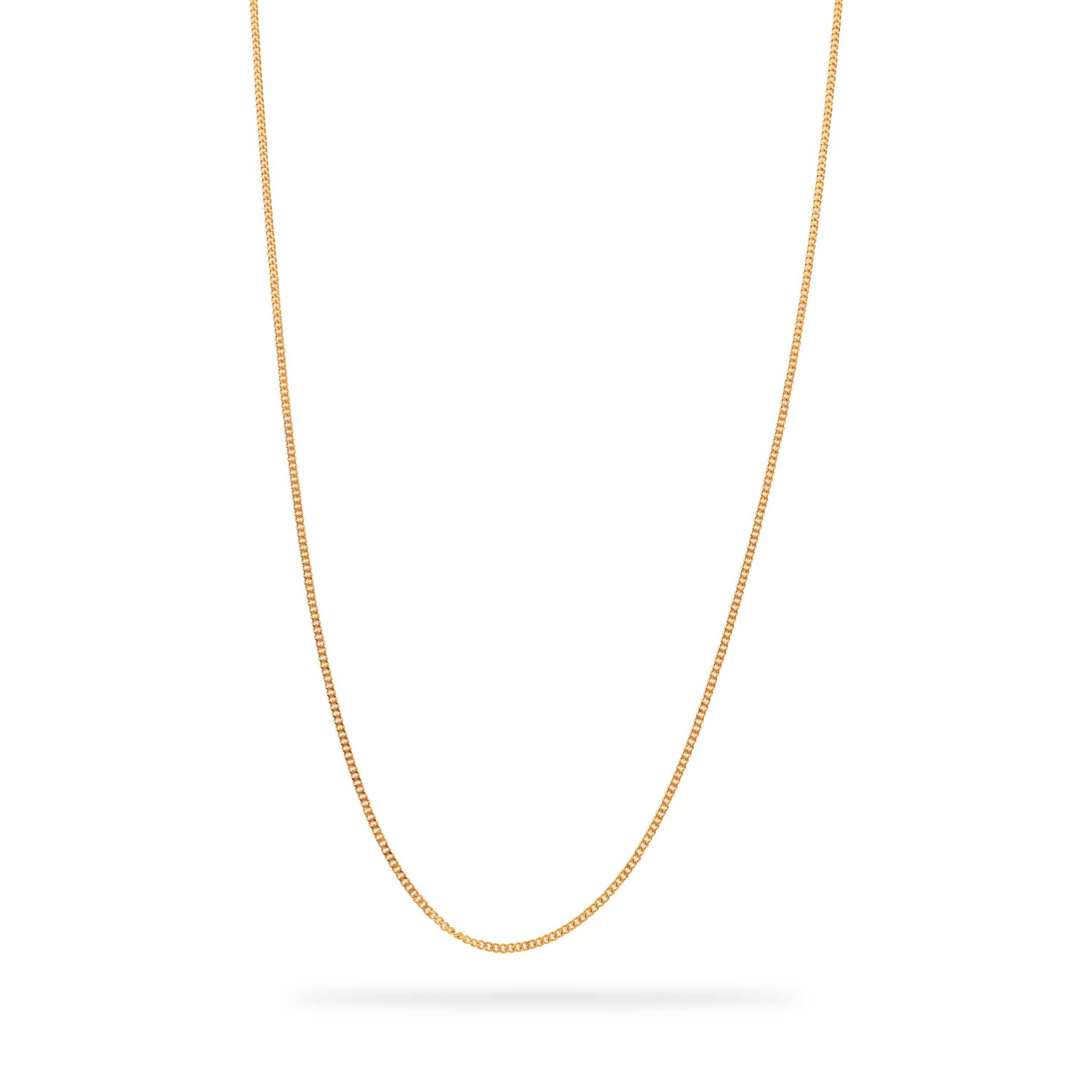 Classic Finely Detailed And Crafted 22KT Gold Chain