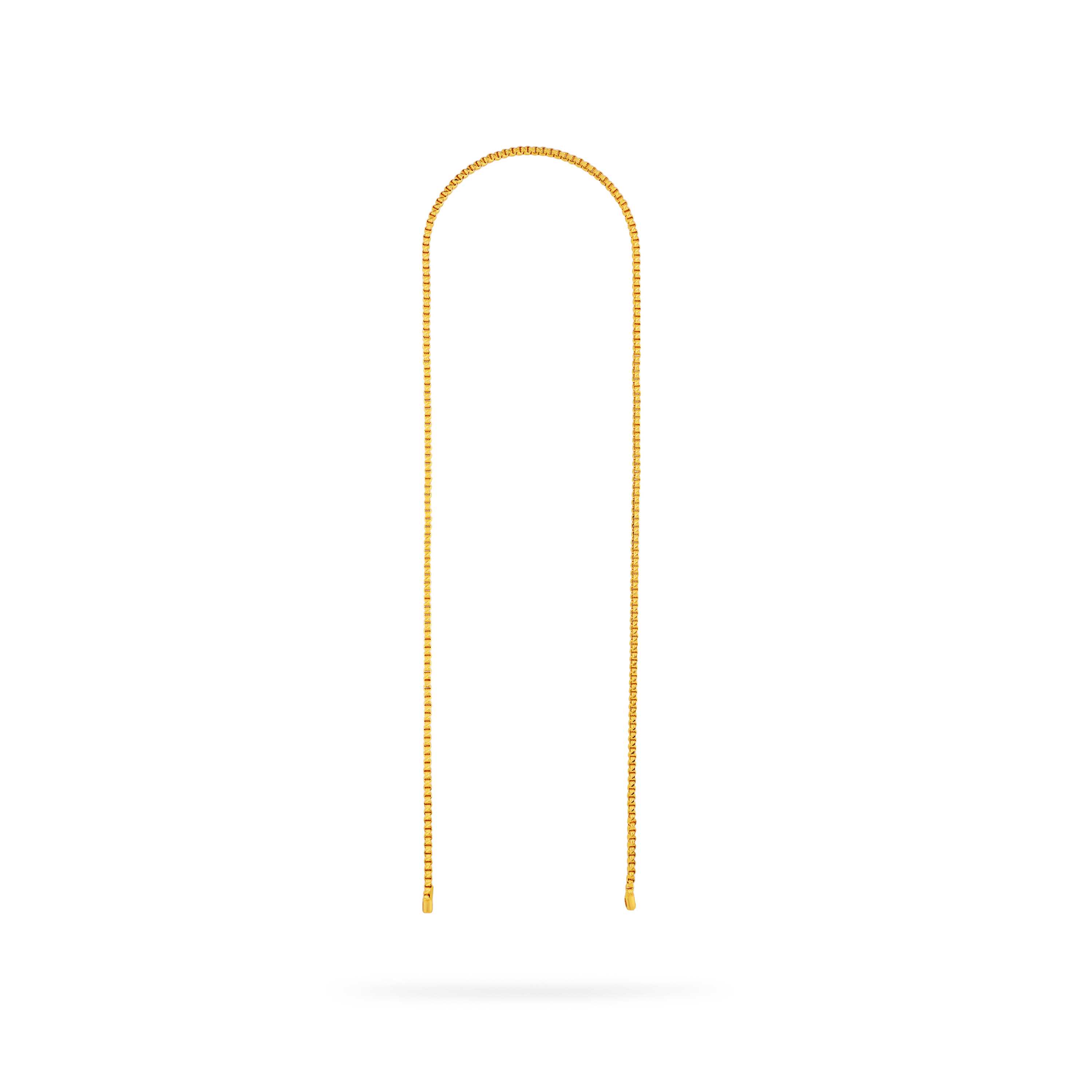 Traditionally Crafted And Detailed 22KT Gold Savidham Chain