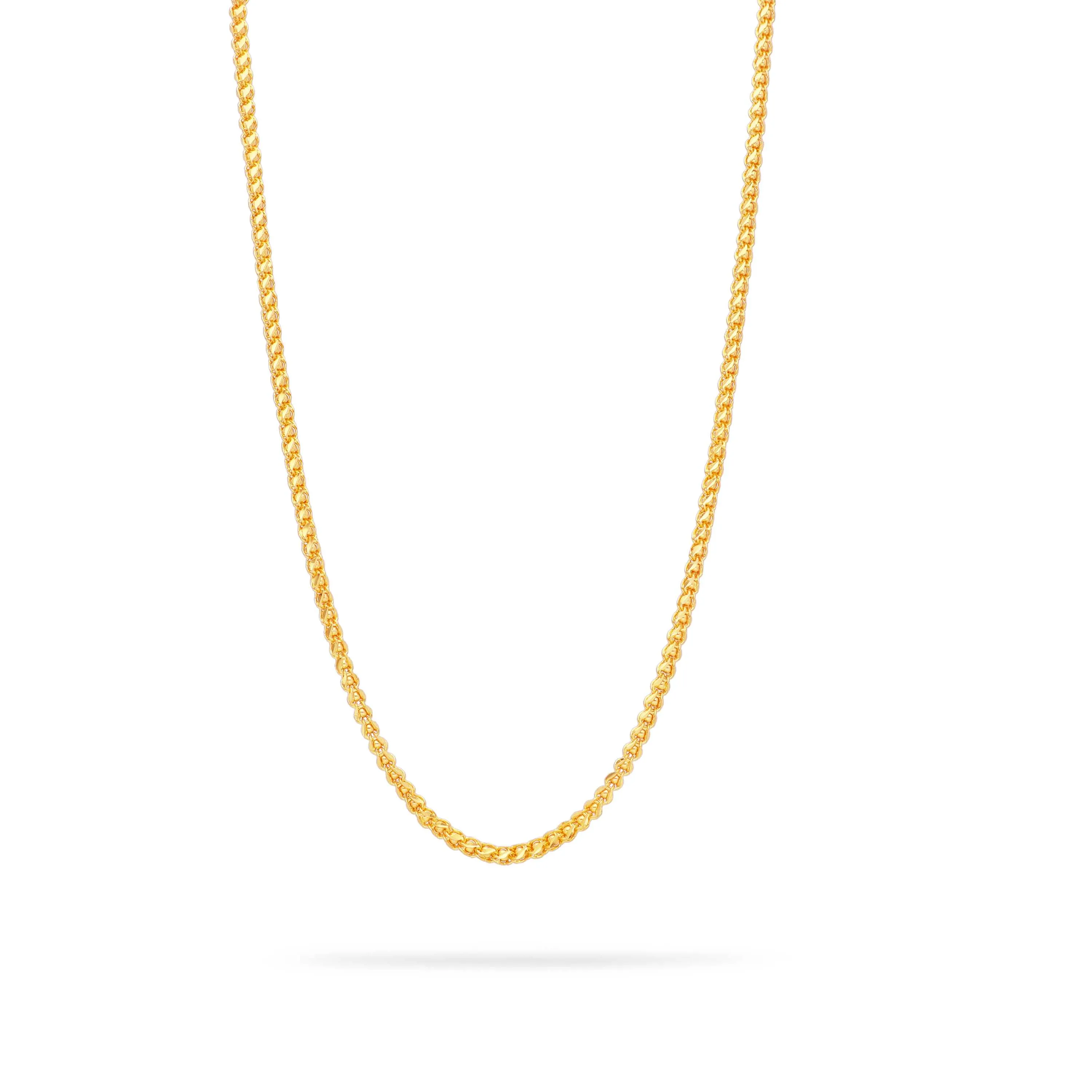 Classic Tamil Nadu Pattern 22KT Gold Chain
