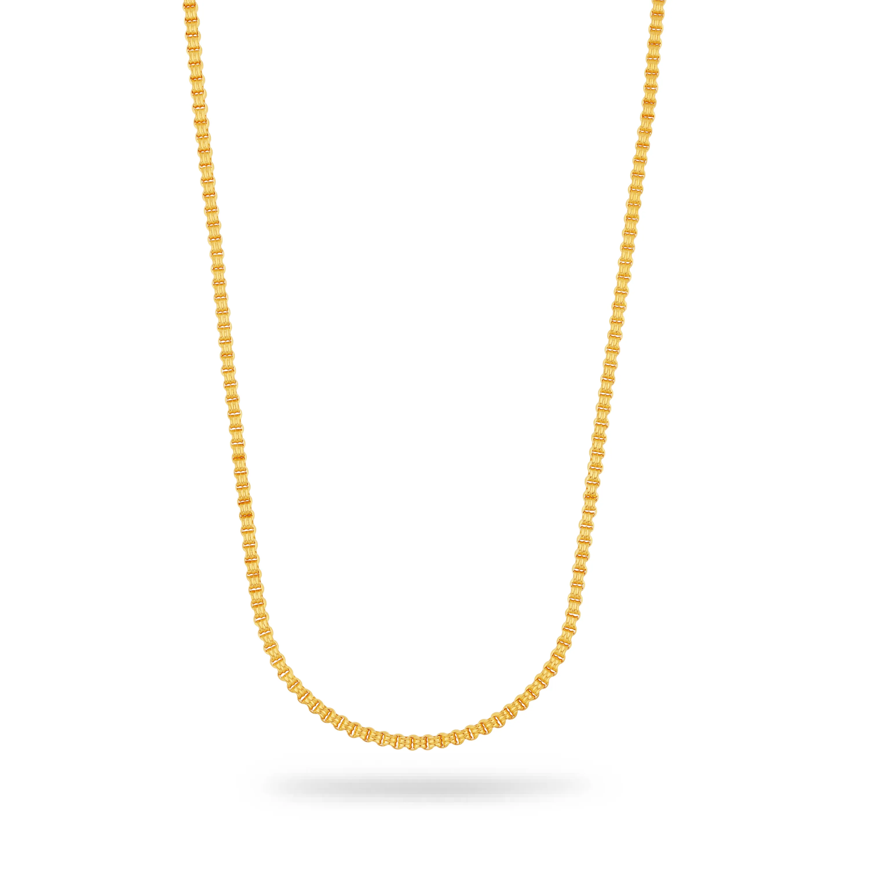 Classic Finely Detailed 22KT Gold Chain