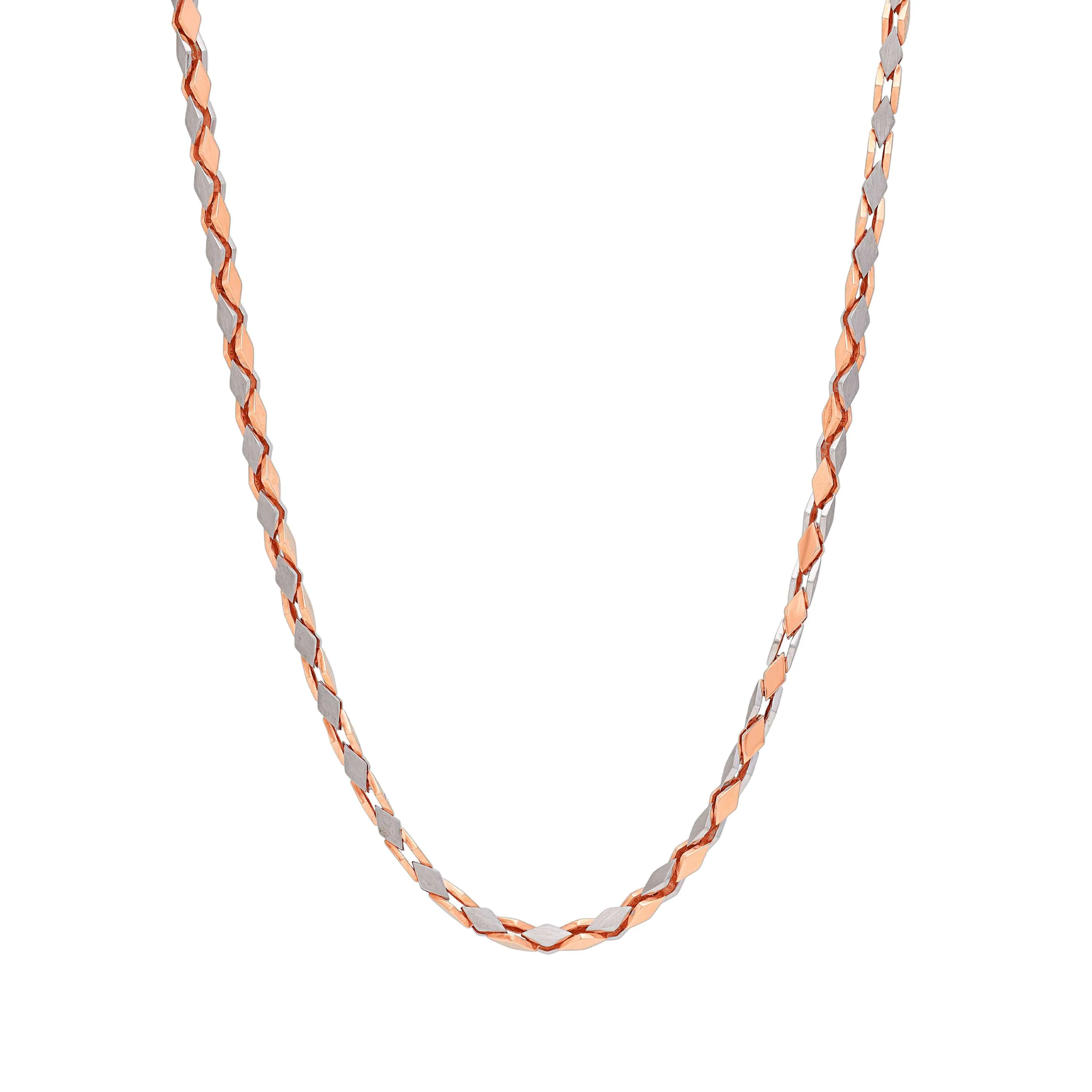 Finely Detailed And Crafted 18KT Rose Gold Chain