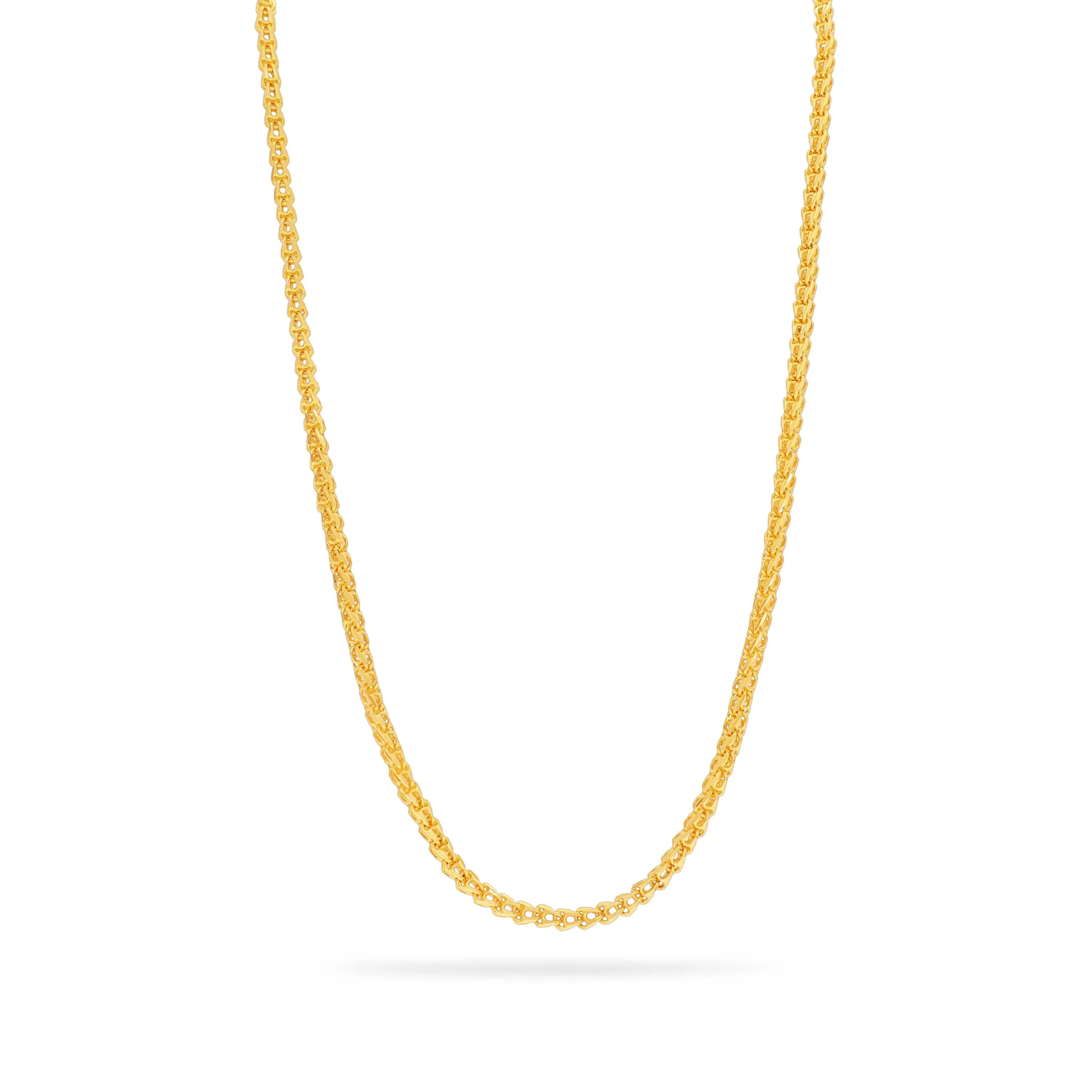 Classic Finely Detailed And Crafted 22KT Gold Chain