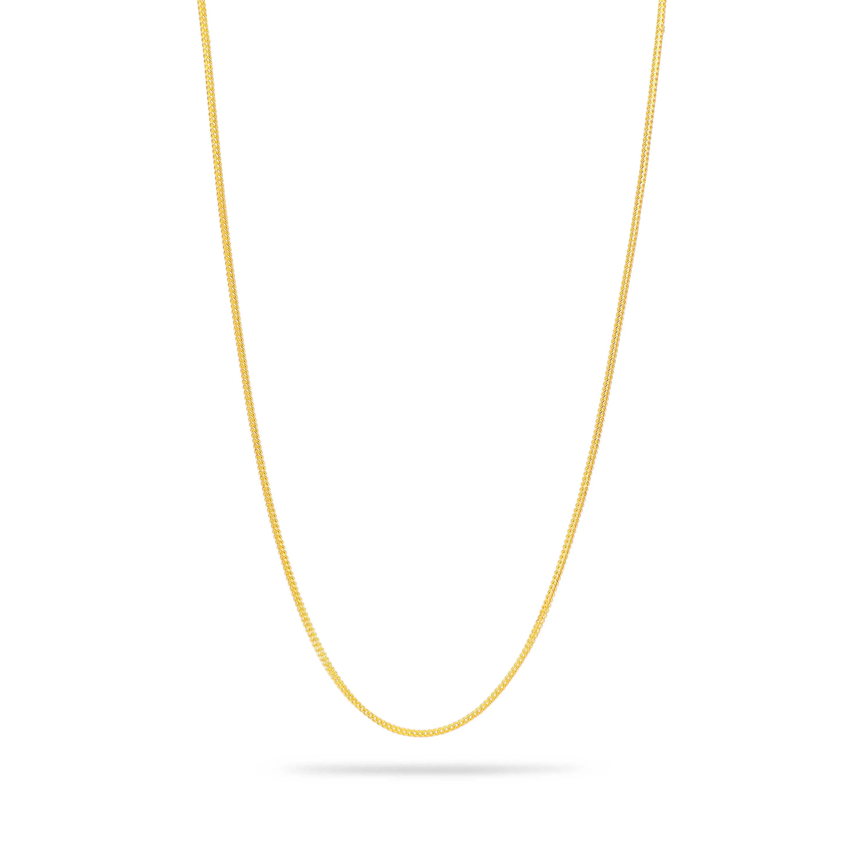 Finely Detailed And Crafted 22KT Gold Casual Wear Chain