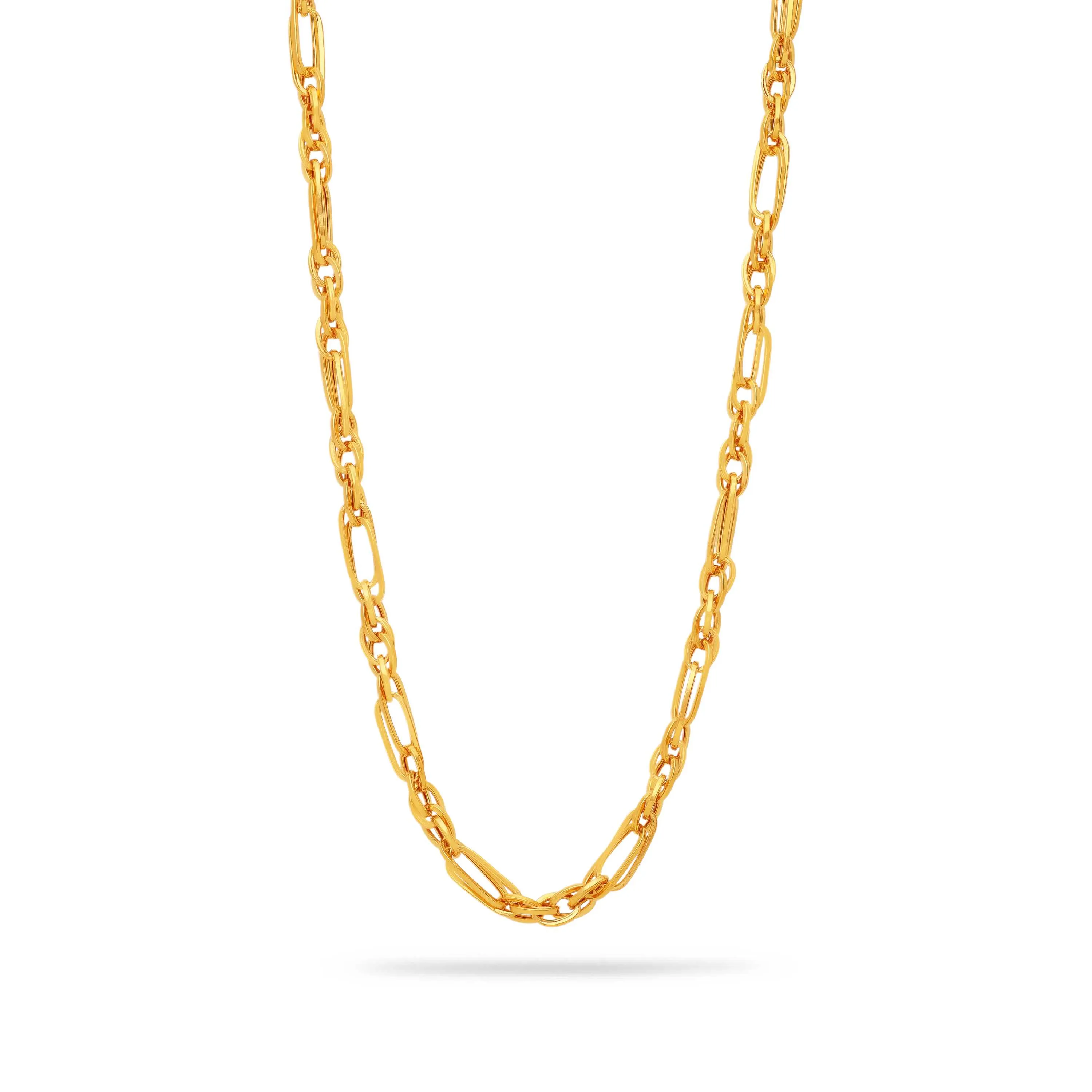 Classic Finely Detailed And Crafted 22KT Gold Chain