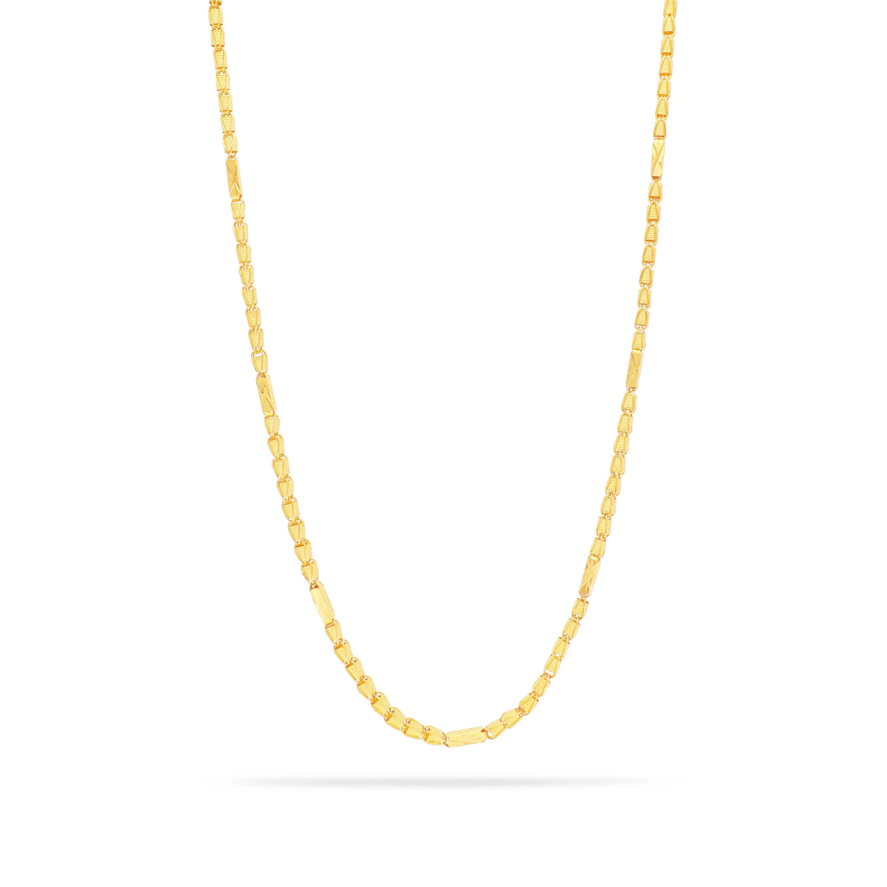 Finely Detailed And Crafted 22KT Gold Chain