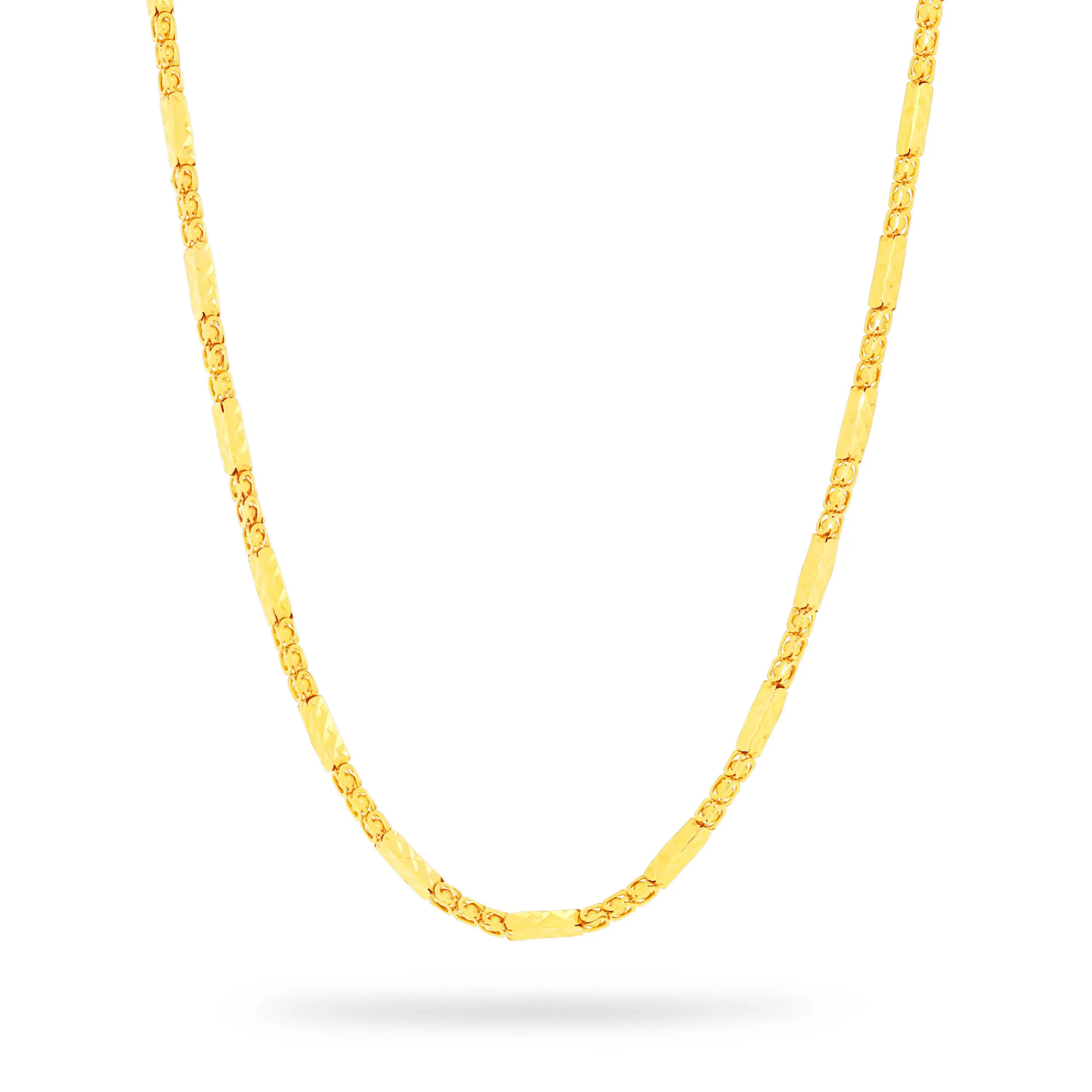 Classic Finely Detailed And Crafted 22KT Gold Chain