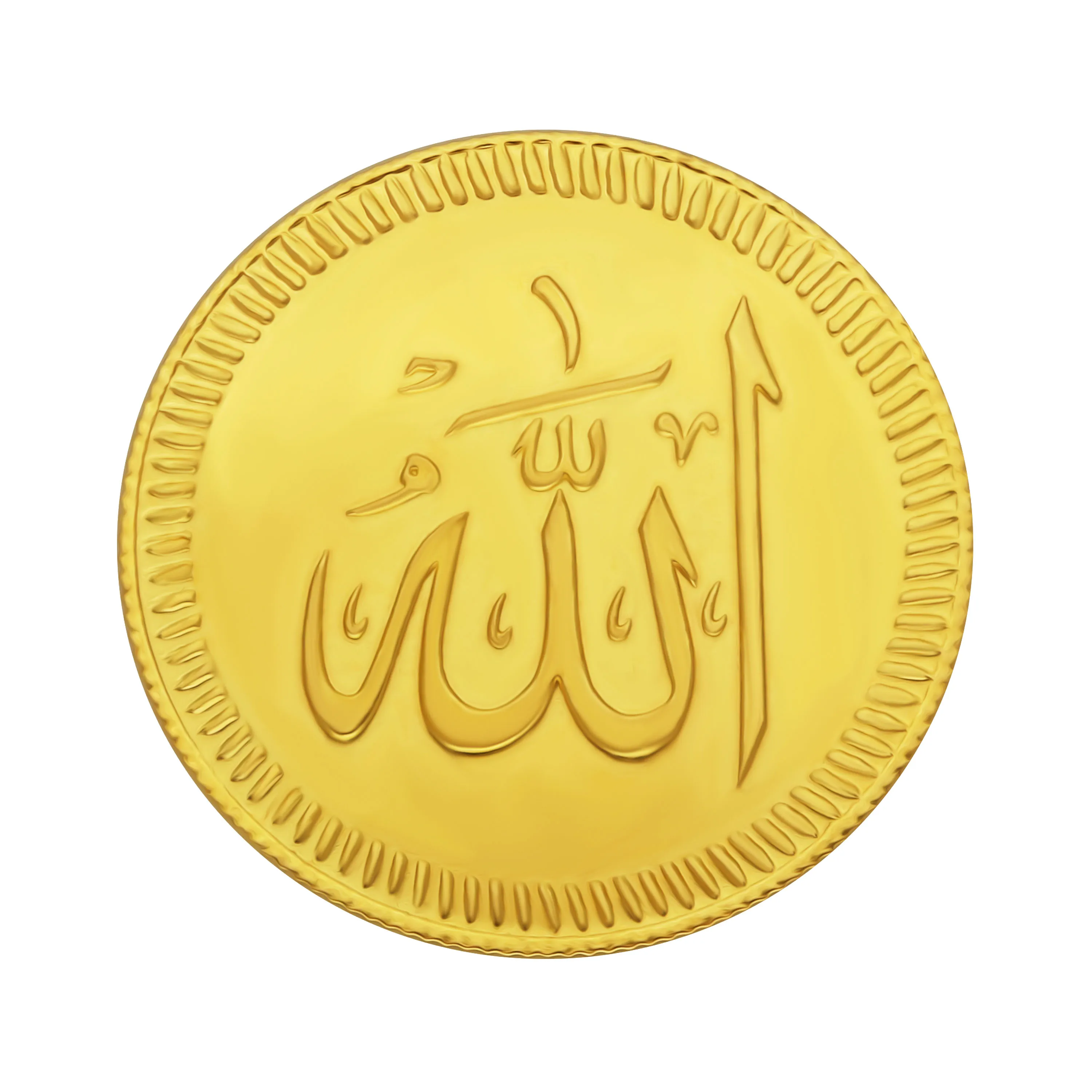 4gm Allah 22K 916 Gold Coin