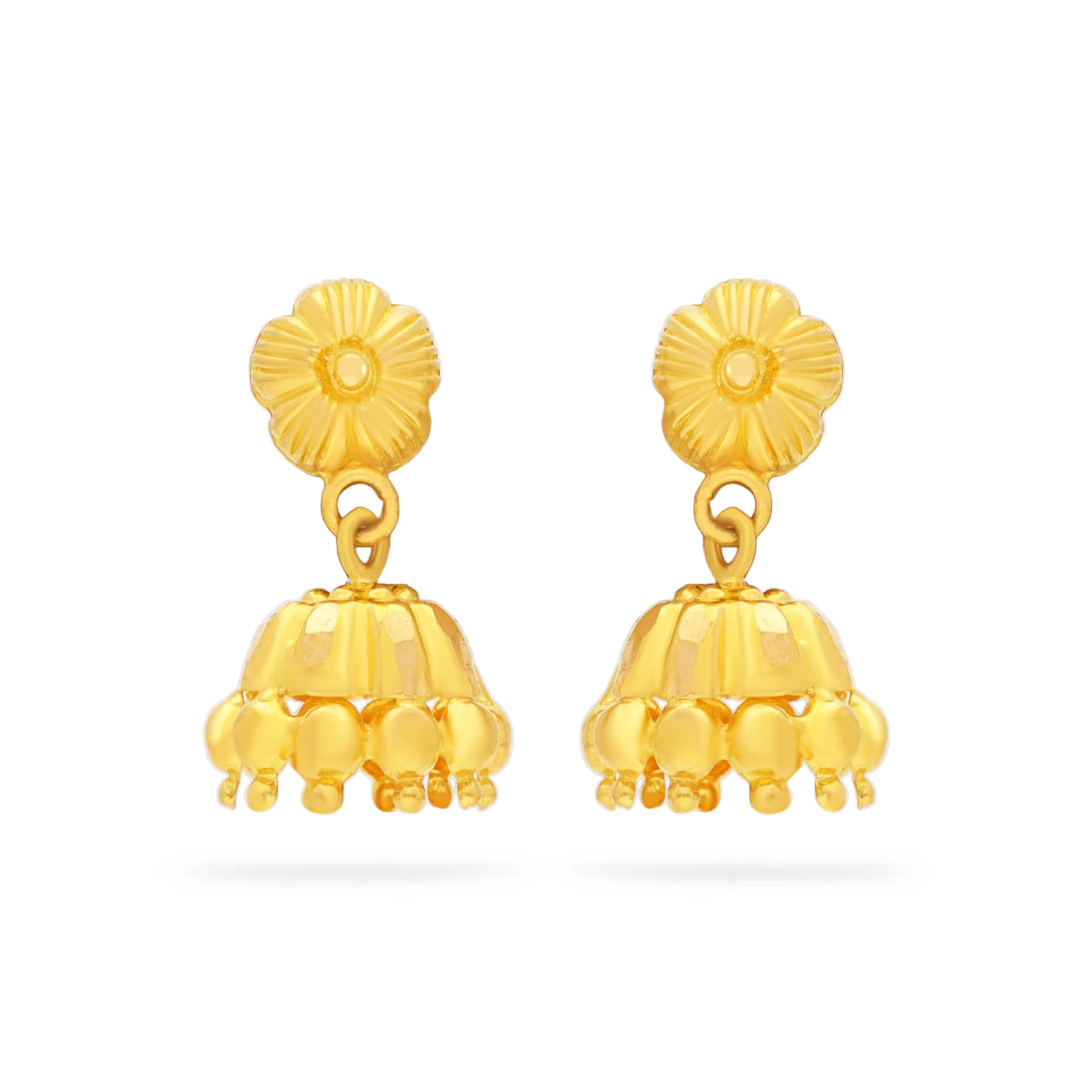 Gorgeously Detailed And Crafted 22KT Gold Drops For Kids