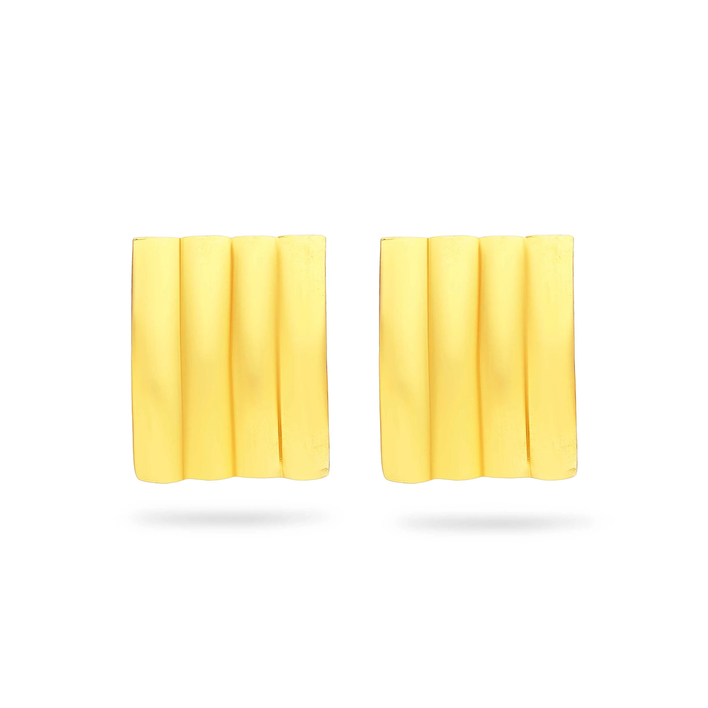 Classic Finely Detailed And Crafted 22KT Gold Studs For Women