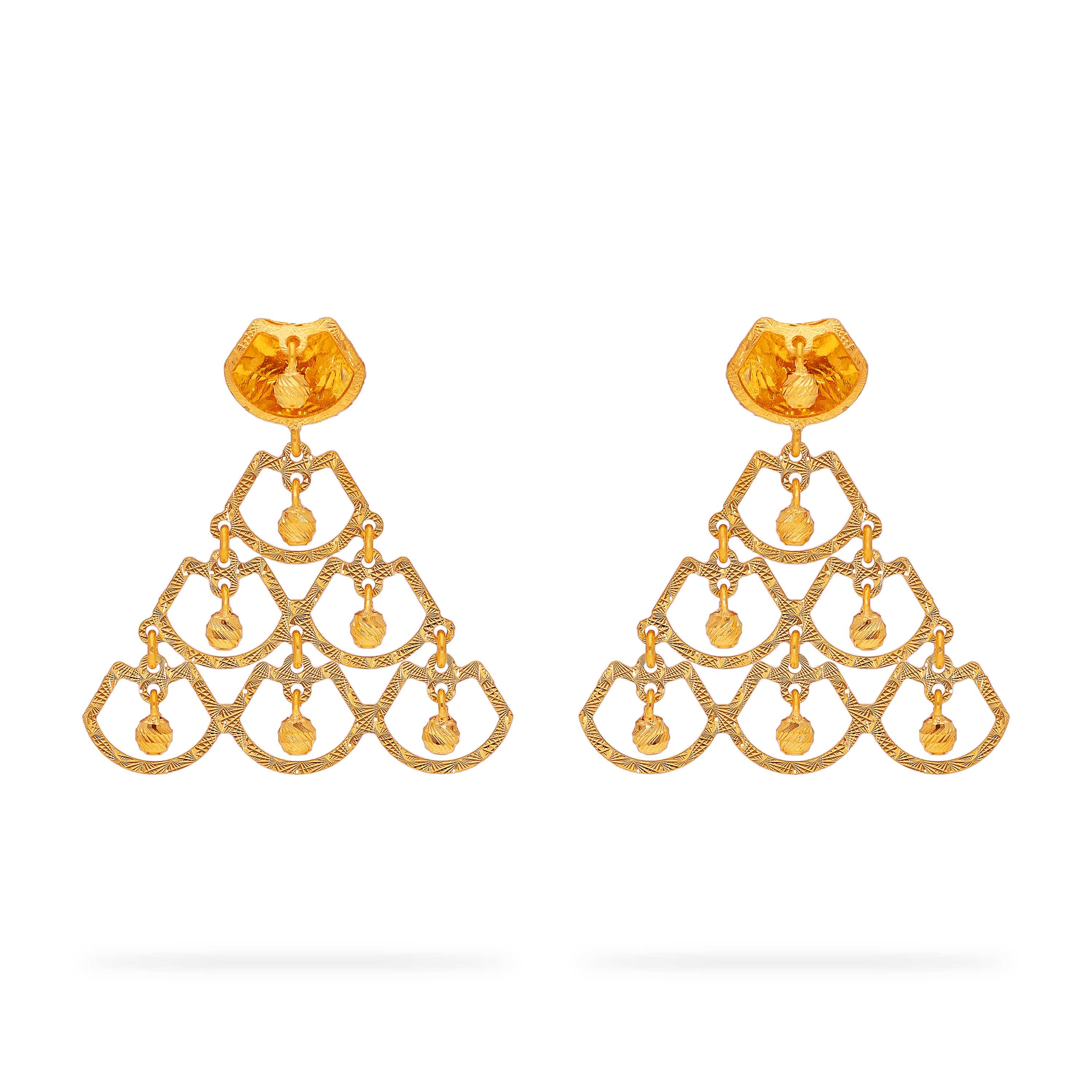 Beautiful 22KT Gold Drops