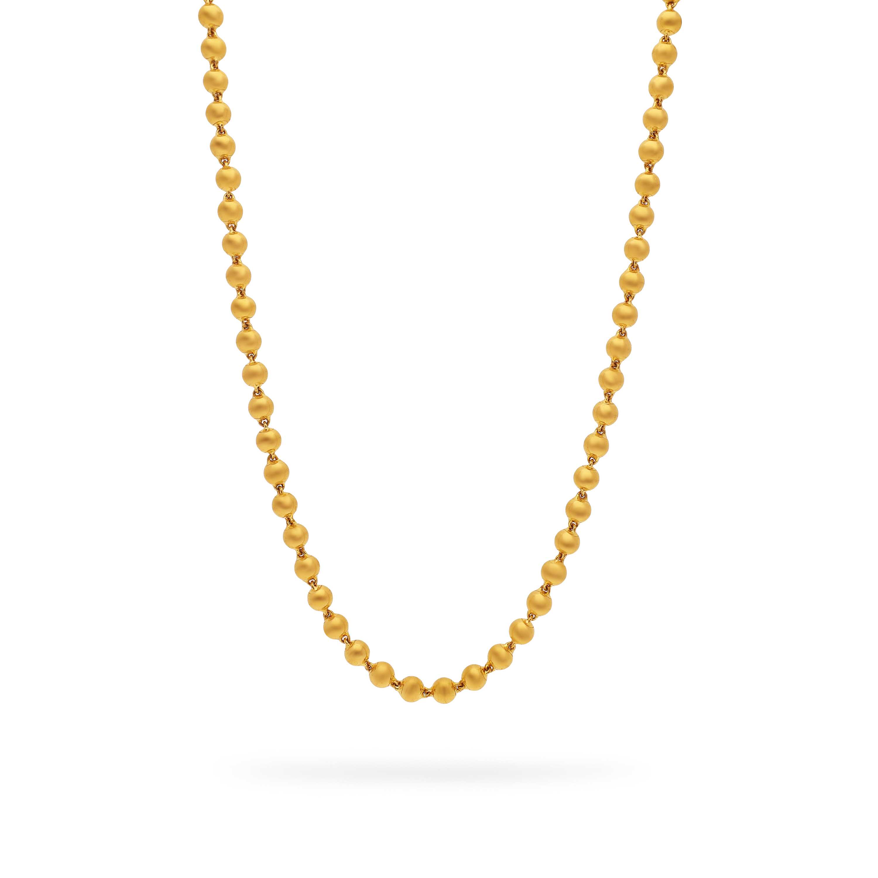 Traditionally Crafted 22KT Gold Manimala For Women