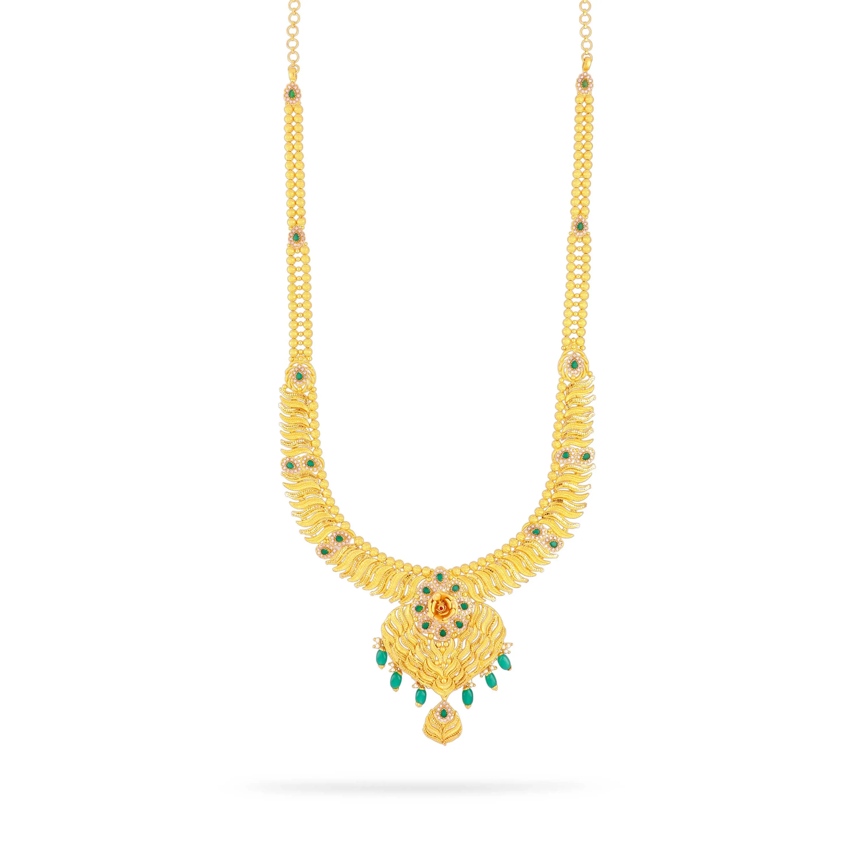Traditionally Crafted 22KT Gold Haaram
