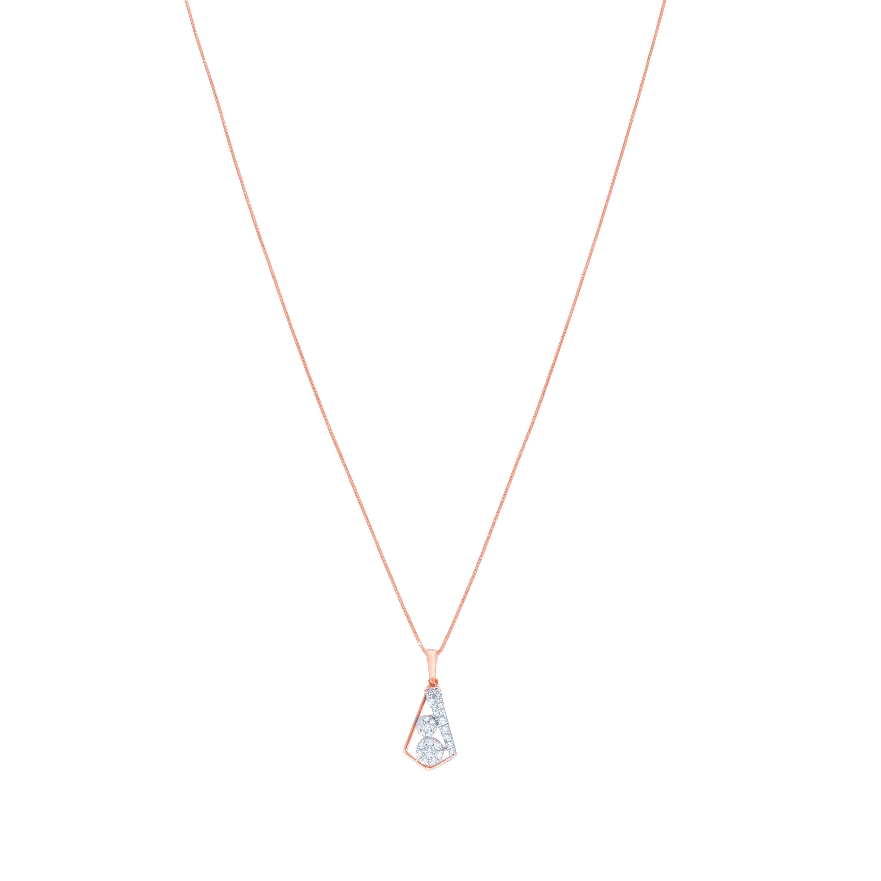 Beautifully Crafted 18KT Diamond Necklace