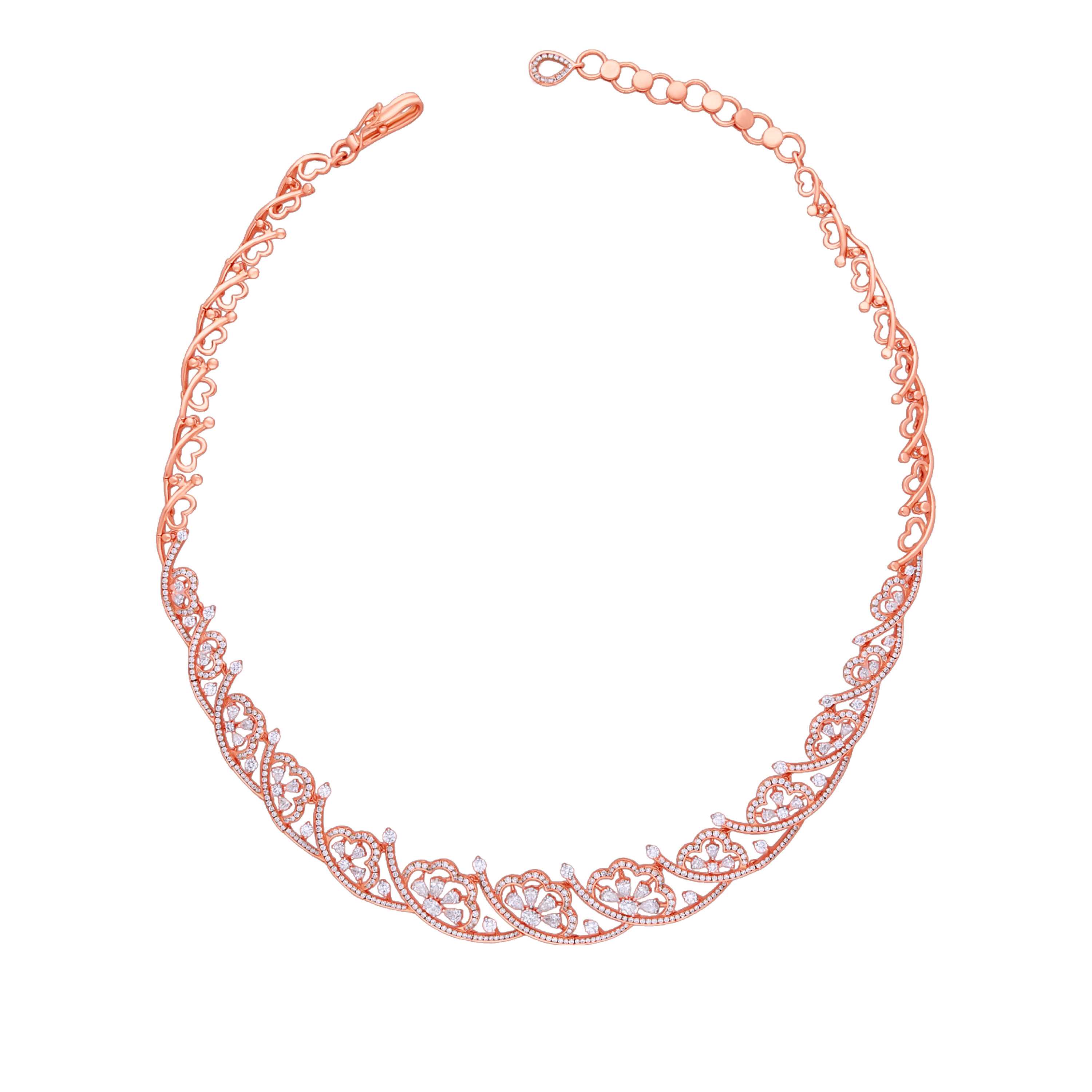 Stunning 18KT Diamond Necklace