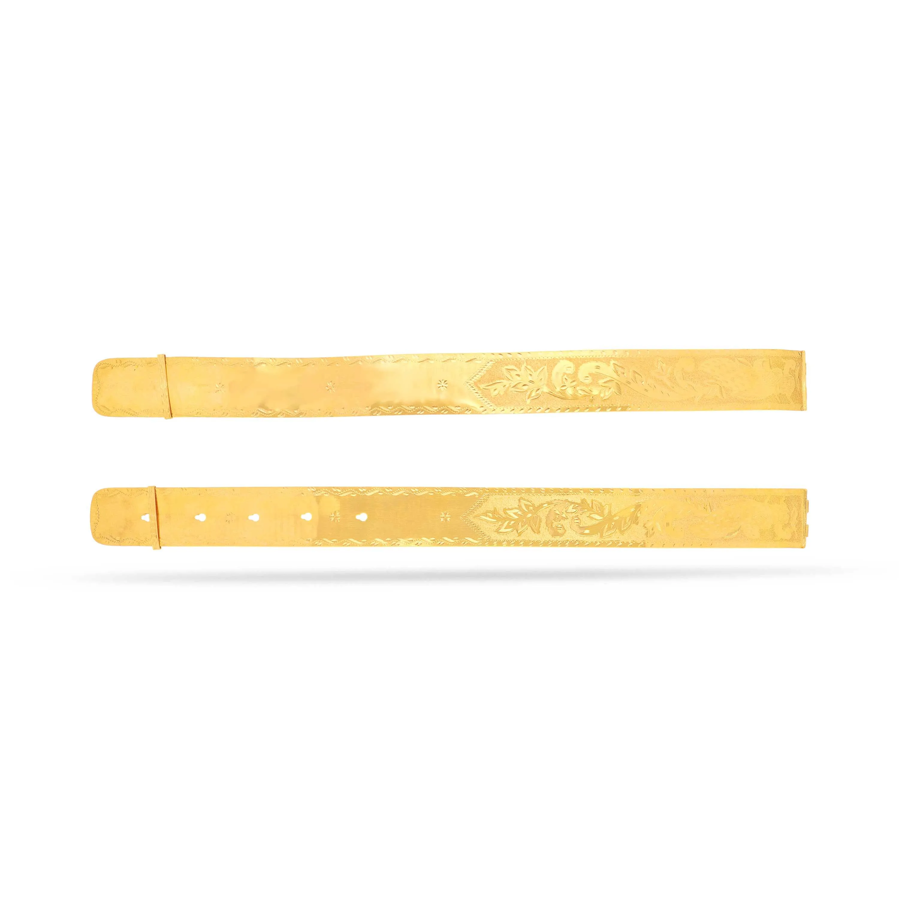 Classic Finely Detailed And Crafted 22KT Gold Belt