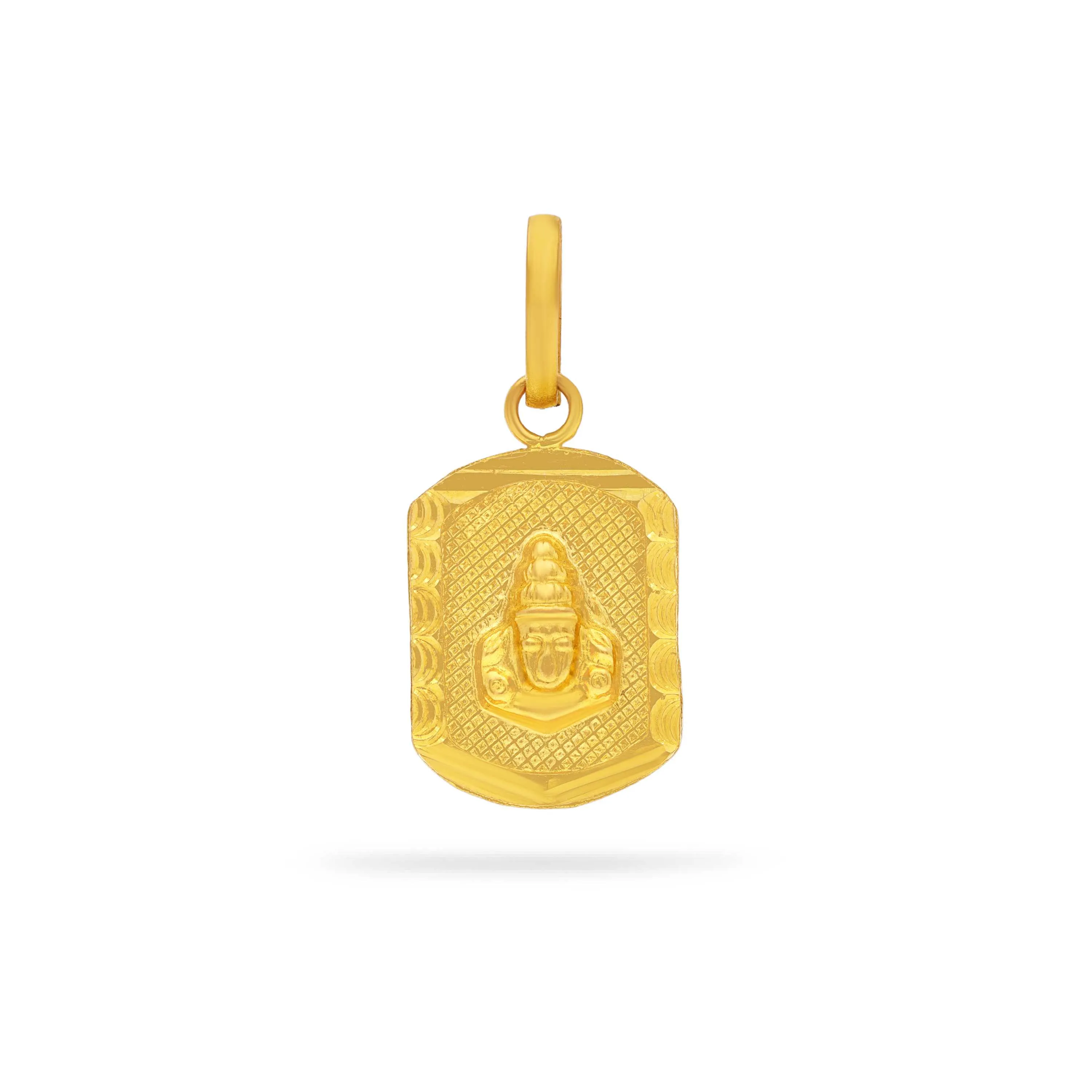 Divinely Detailed And Crafted Lord Balaji 22KT Gold Locket