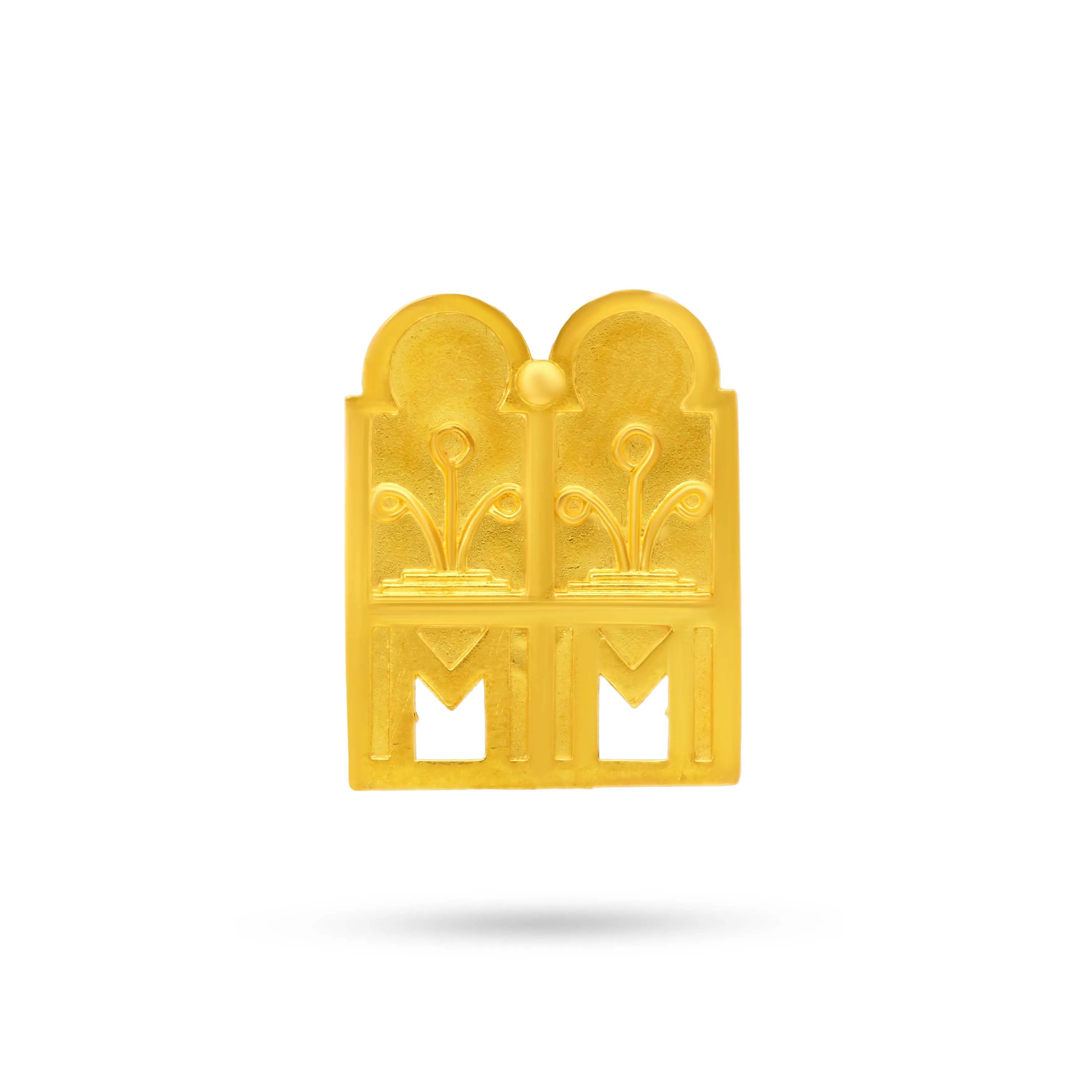 Traditionally Crafted 22KT Gold M Thali