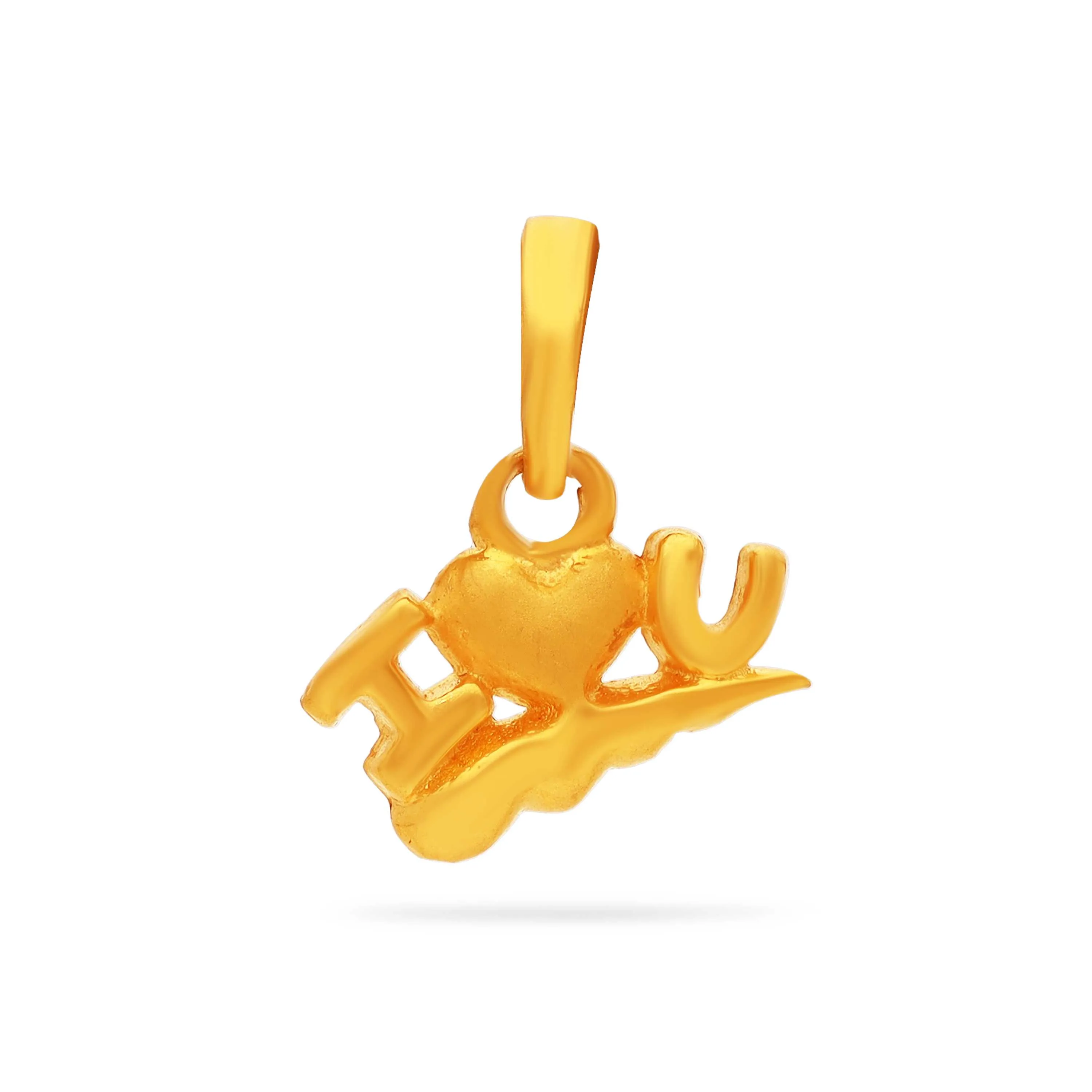 Matte Finished And Detailed 22KT Gold Locket