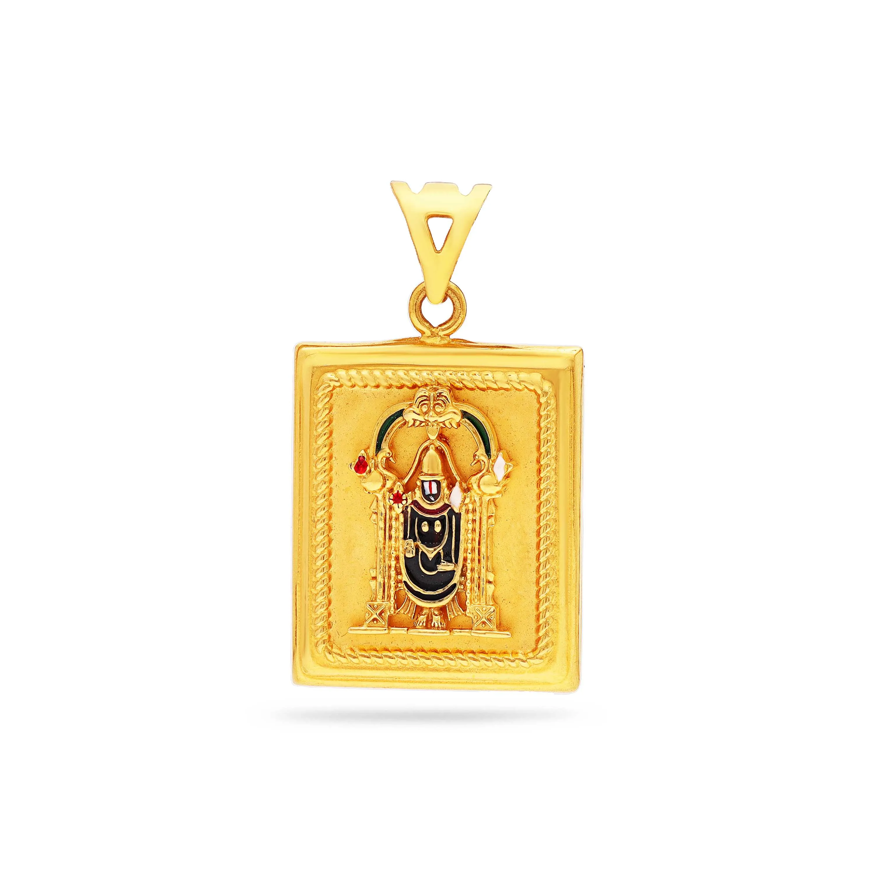 Detailed And Crafted 22KT Gold Balaji Locket