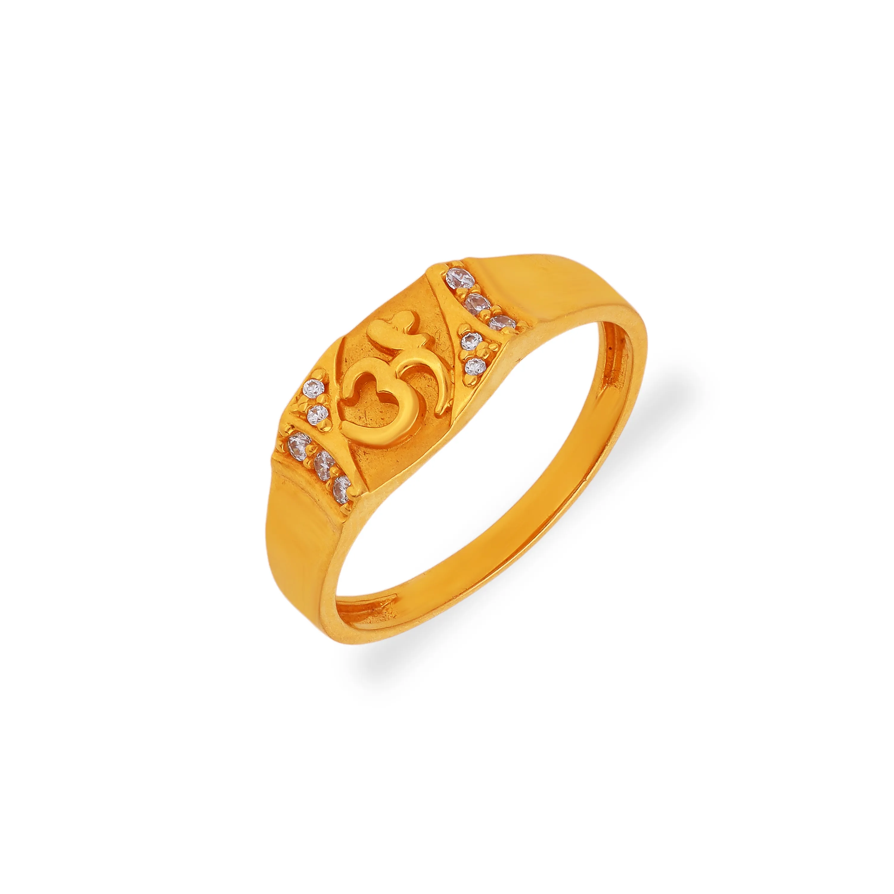 Classic Finely Detailed And Crafted 22KT Gold Ring