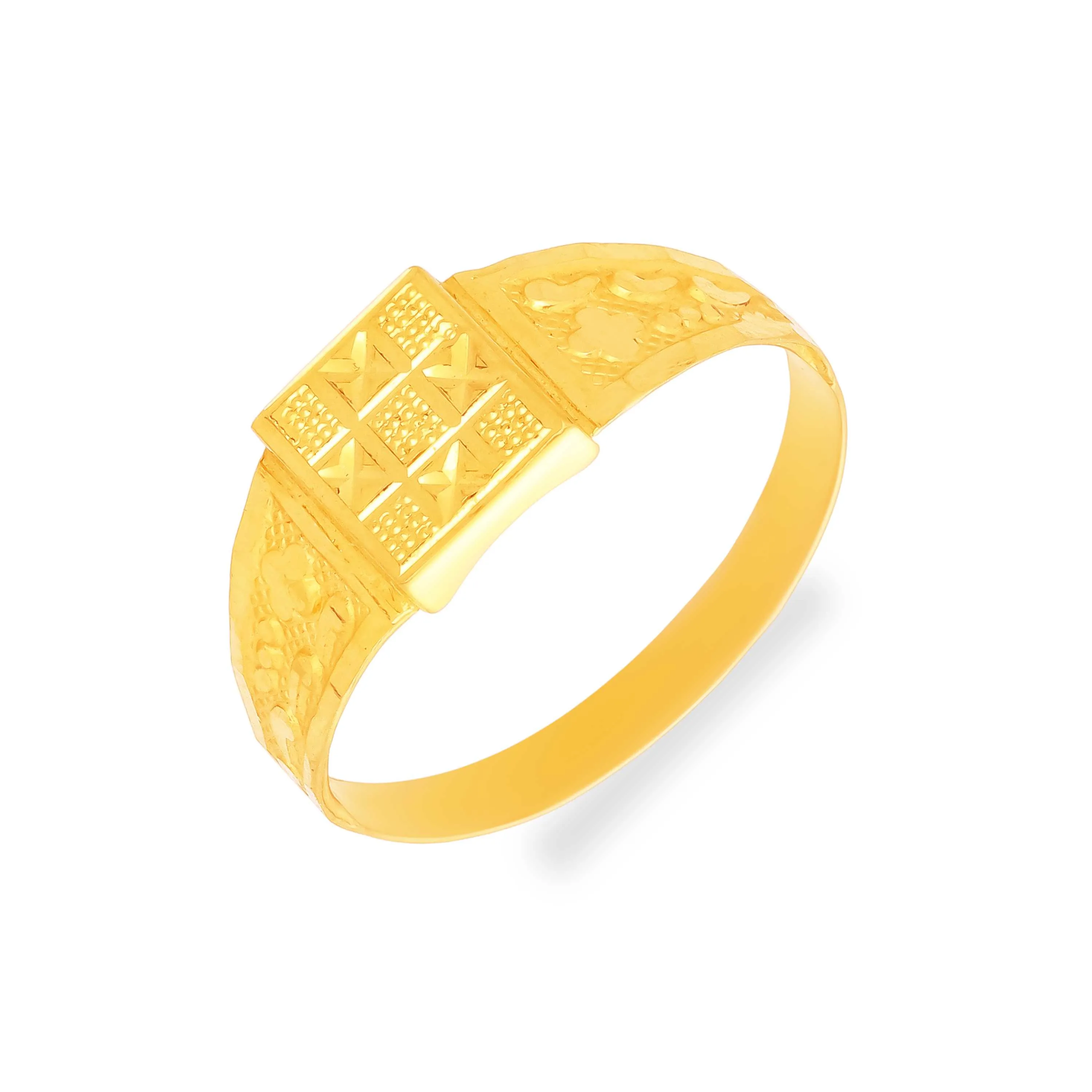 Detailed And Crafted 22KT Gold Ring