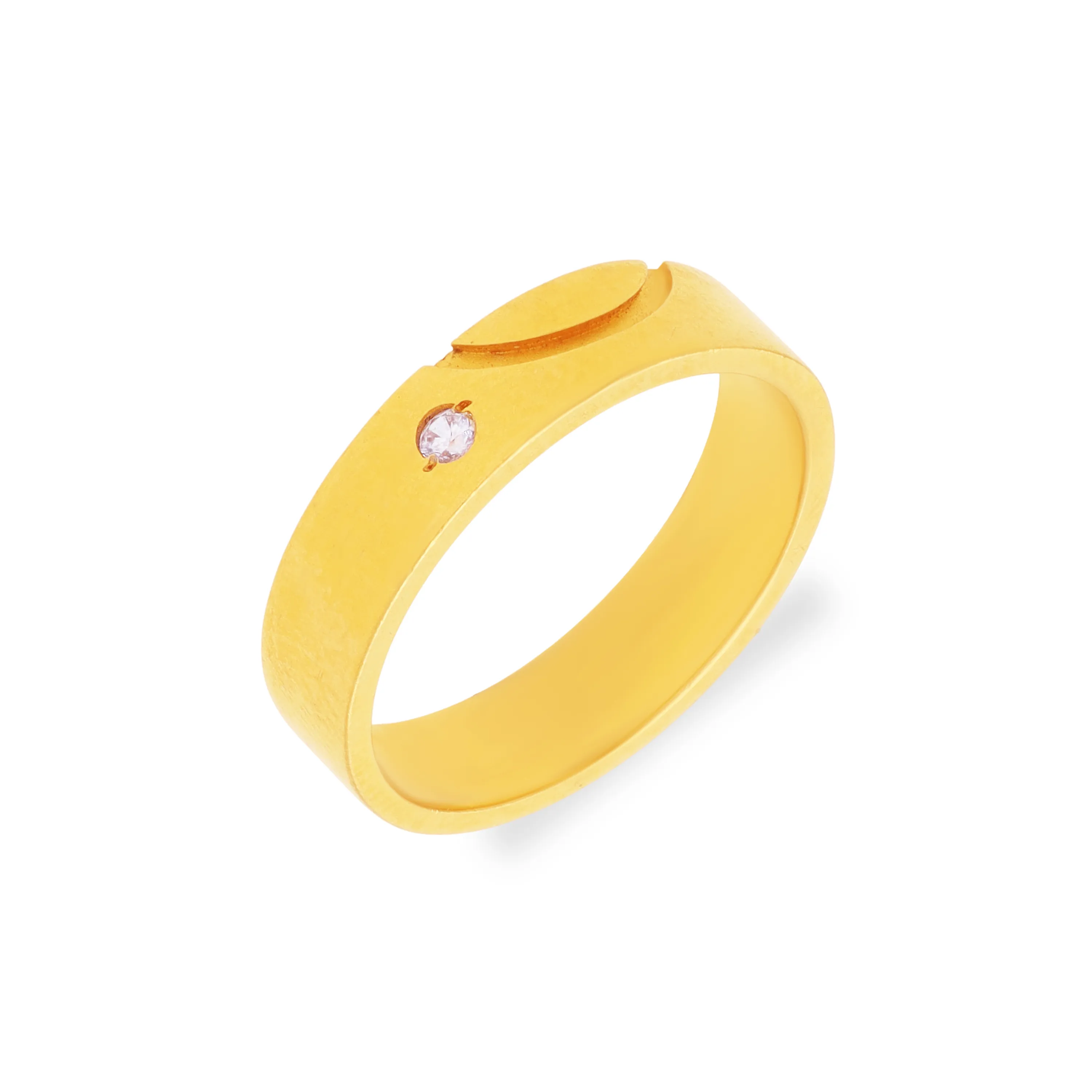 Classic Finely Detailed And Crafted 22KT Gold Ring